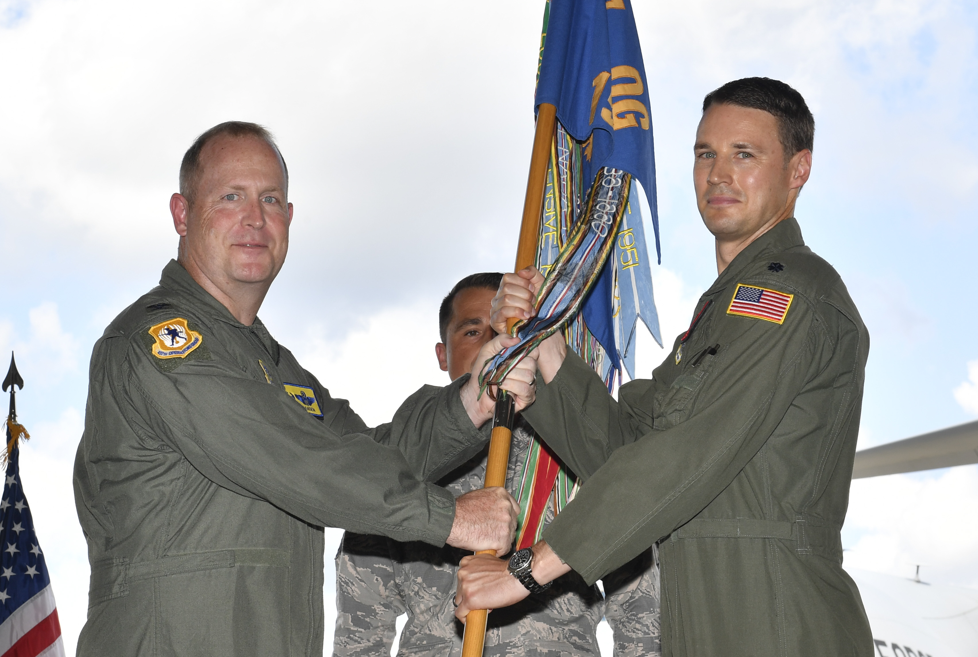 15th Airlift Squadron Change of Command