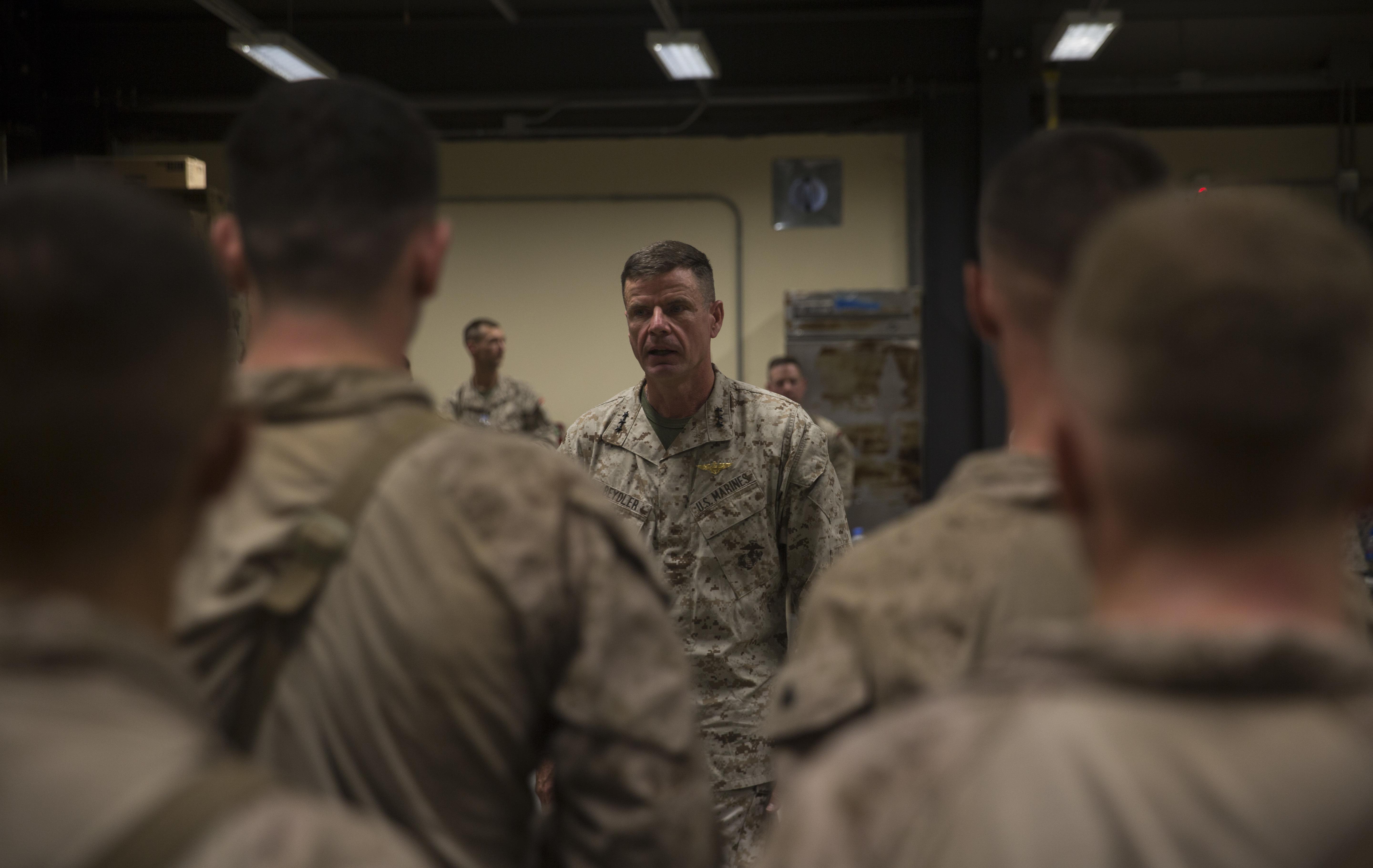 MARCENT commander meets with Task Force Southwest, Helmand key leaders