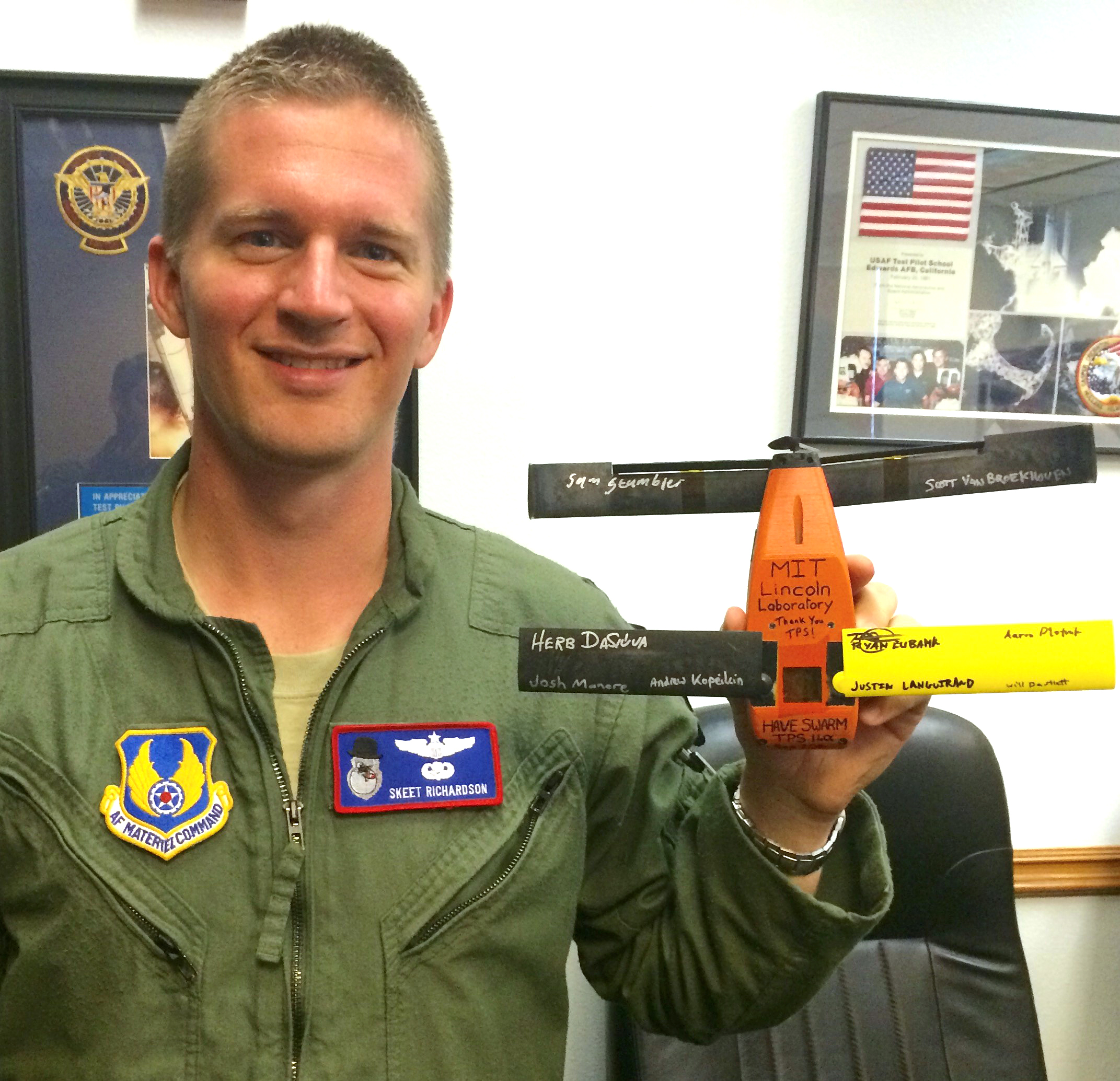 Edwards test pilot, TPS grad, selected as Air Force Fellows at Argonne ...