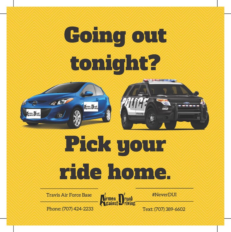 Team Travis engages in anti-DUI campaign > Travis Air Force Base > News