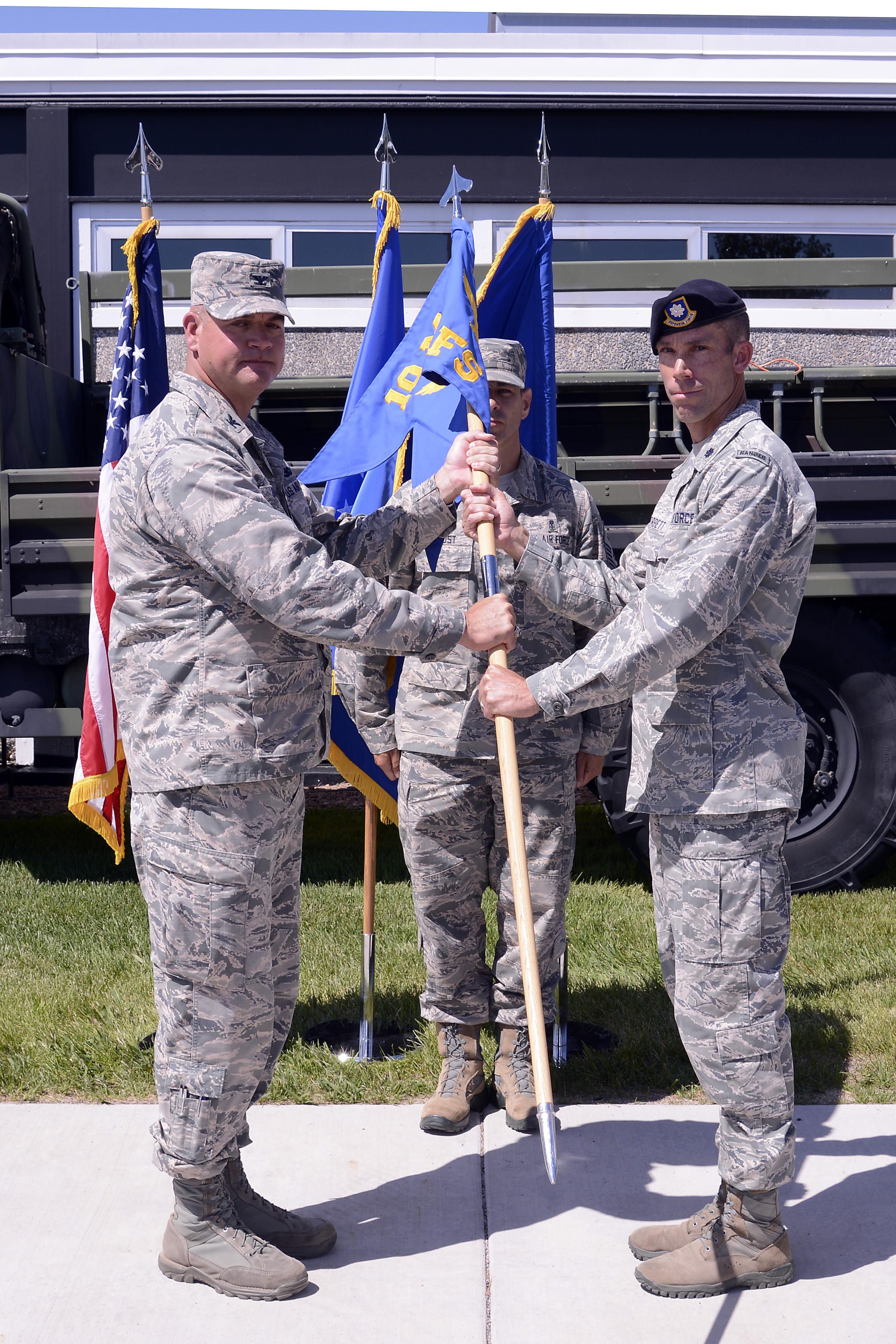 10 SFS Change of Command