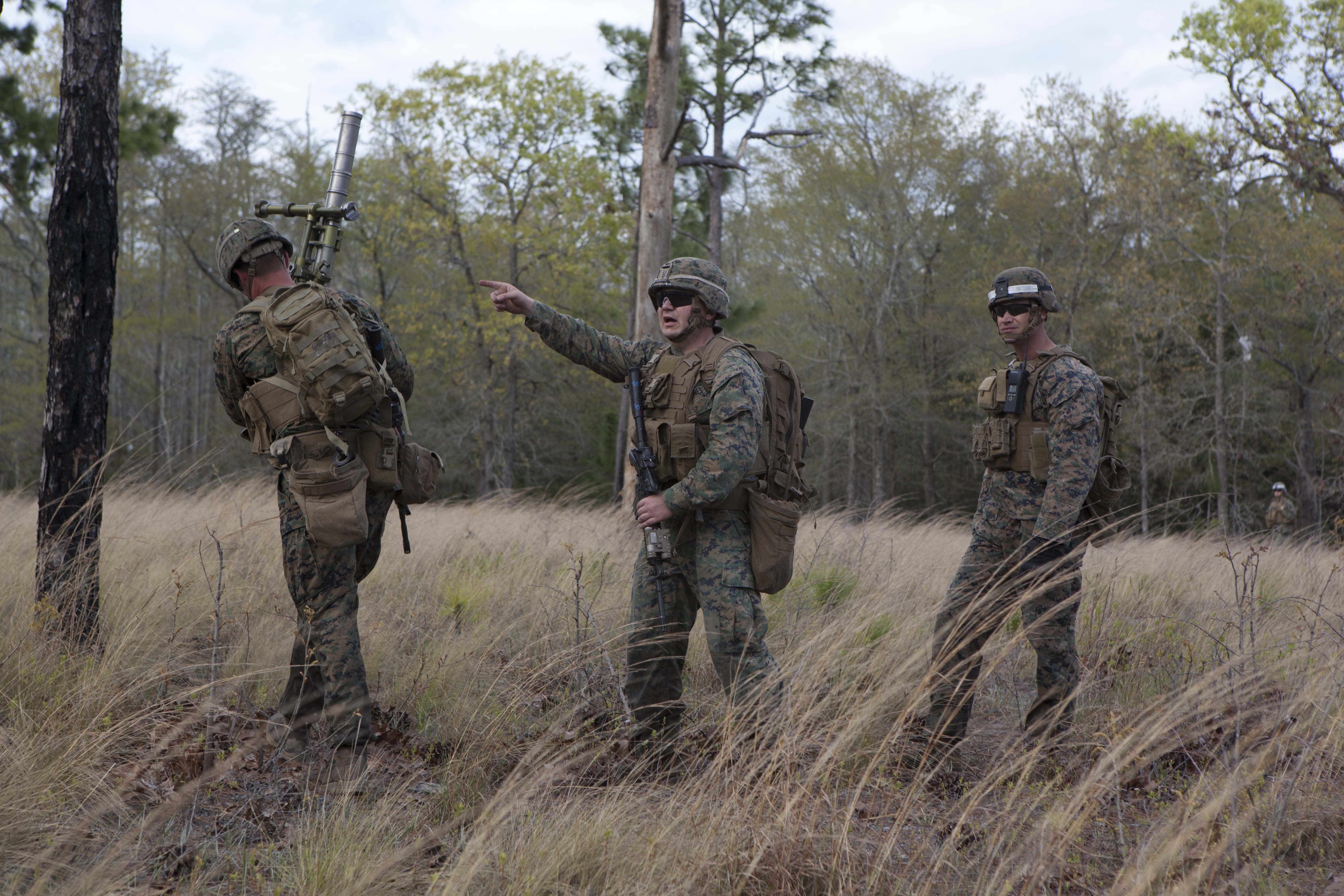 School of Infantry-East Combined Arms Exercise