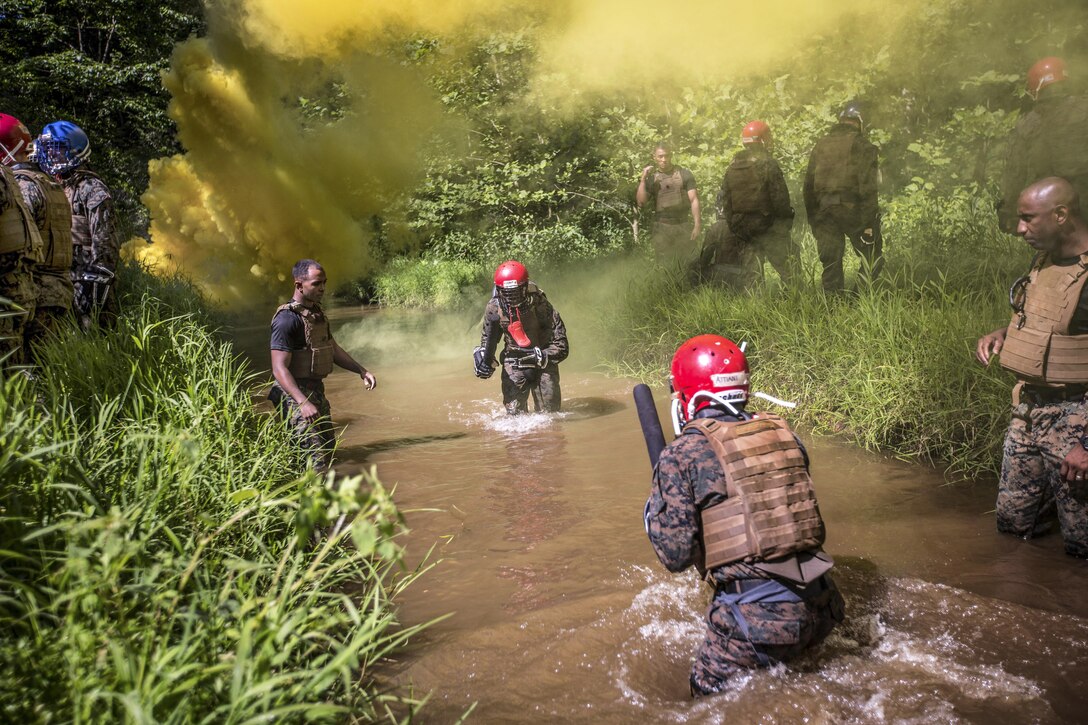 Swampy Sparring | U.S. Department of War