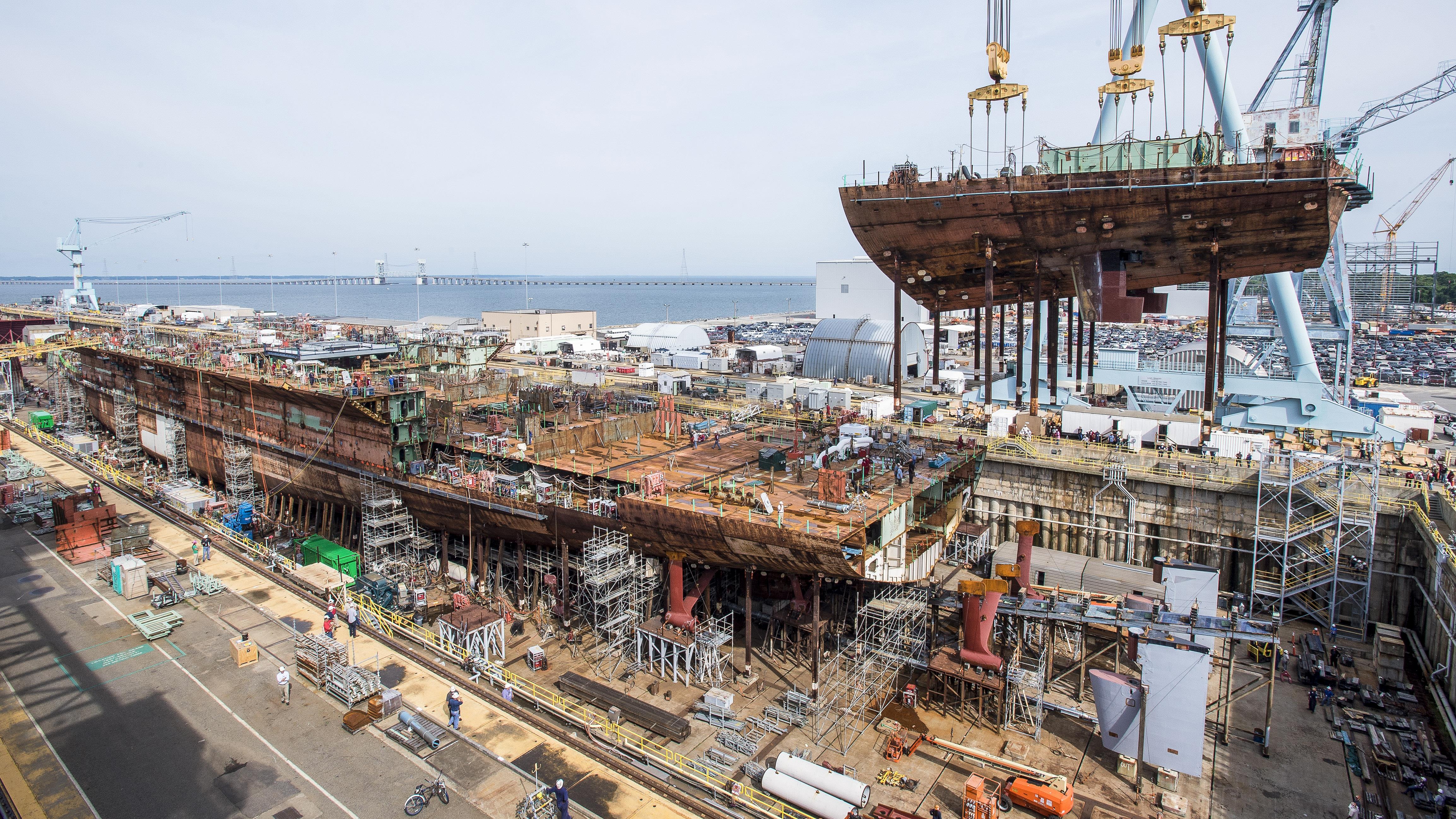 Shipbuilding Scene | U.S. Department of War