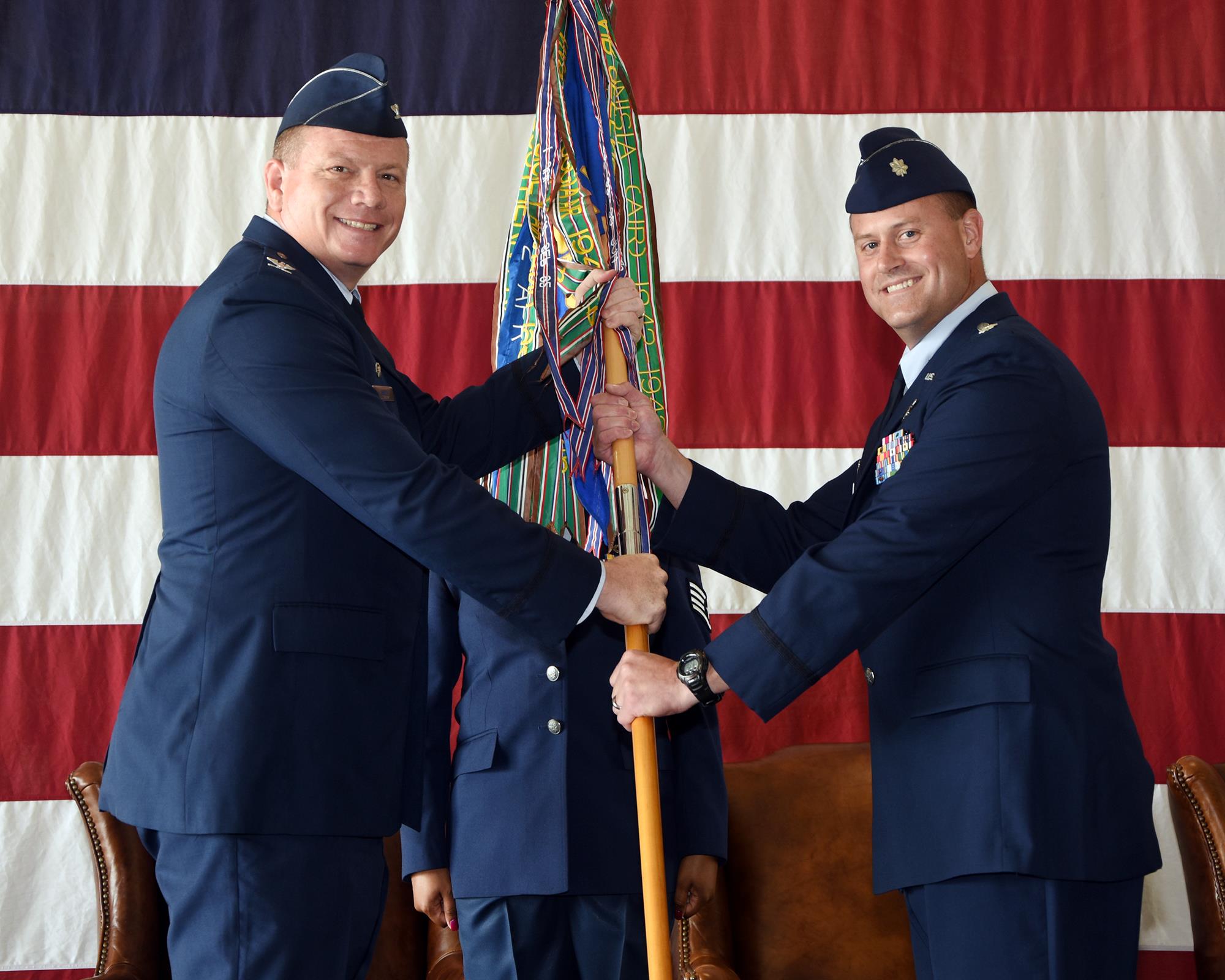 Lt. Col. Macasek takes command of 49th Fighter Training Squadron