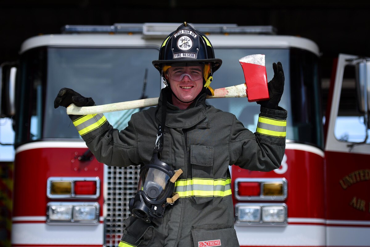Through fire, flames: What it takes to be Little Rock AFB firefighter ...