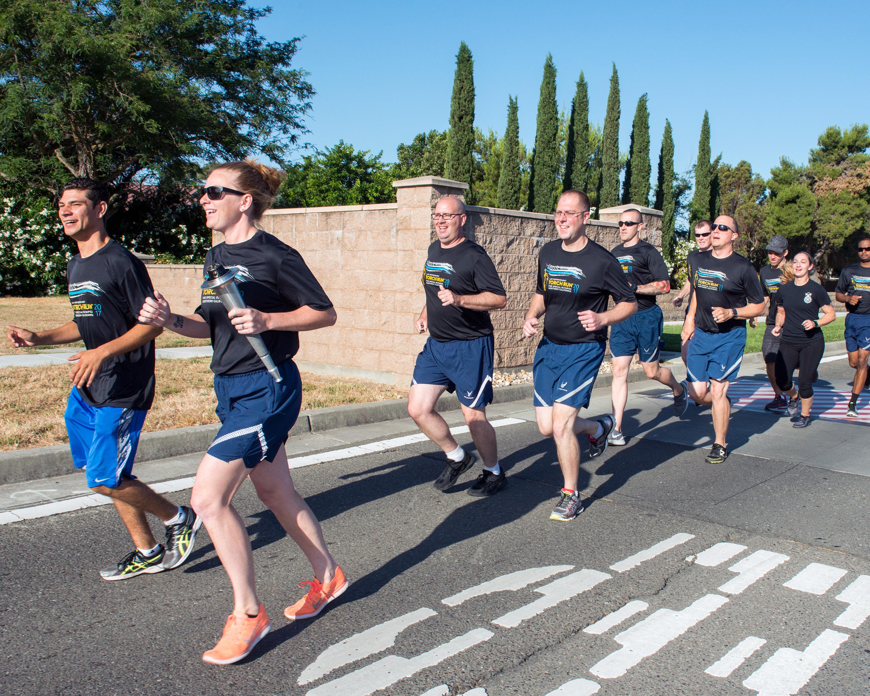 Travis supports Special Olympics torch run > Travis Air Force Base ...