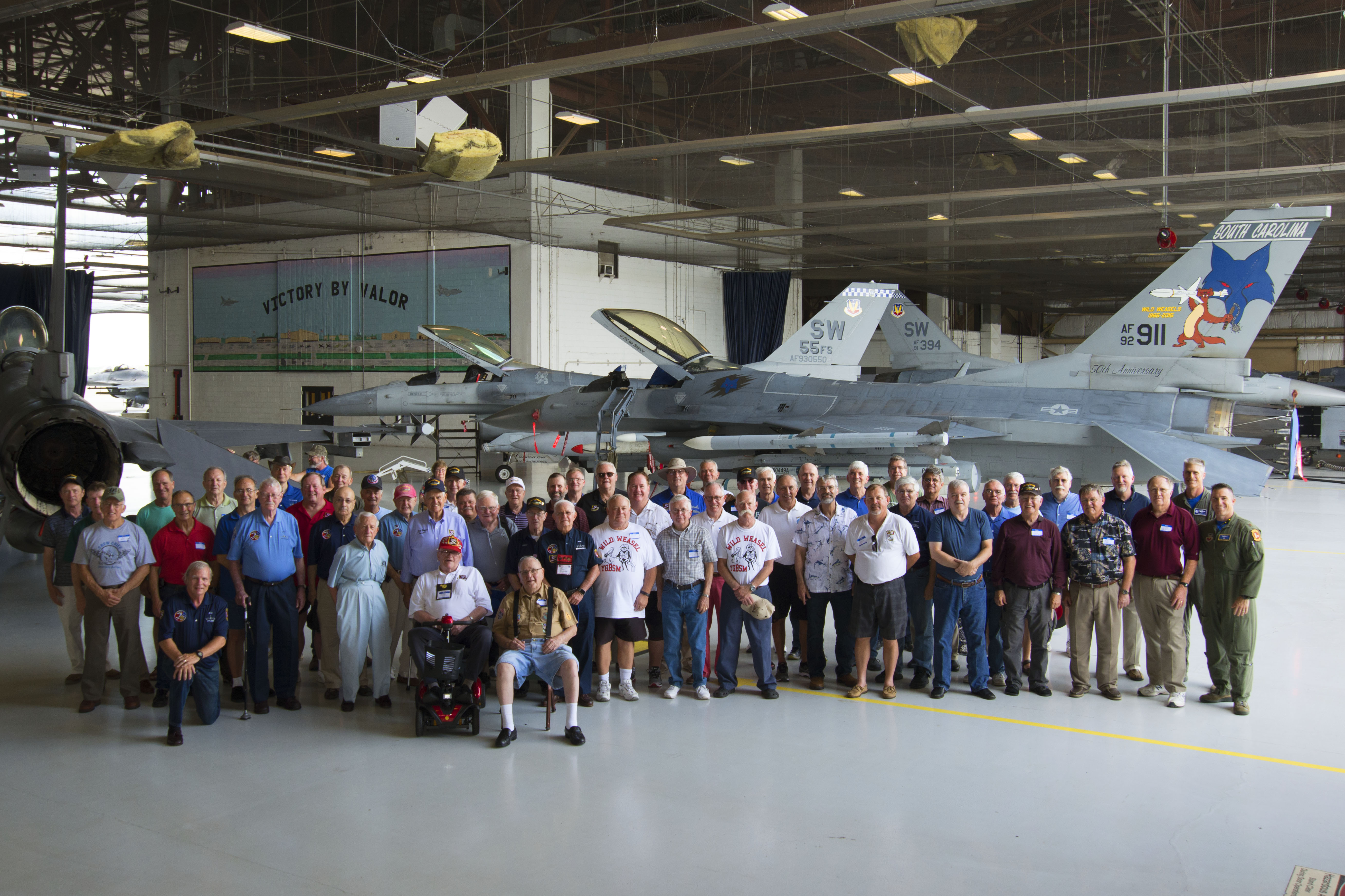 Former Wild Weasels visit Shaw > Shaw Air Force Base > Article Display