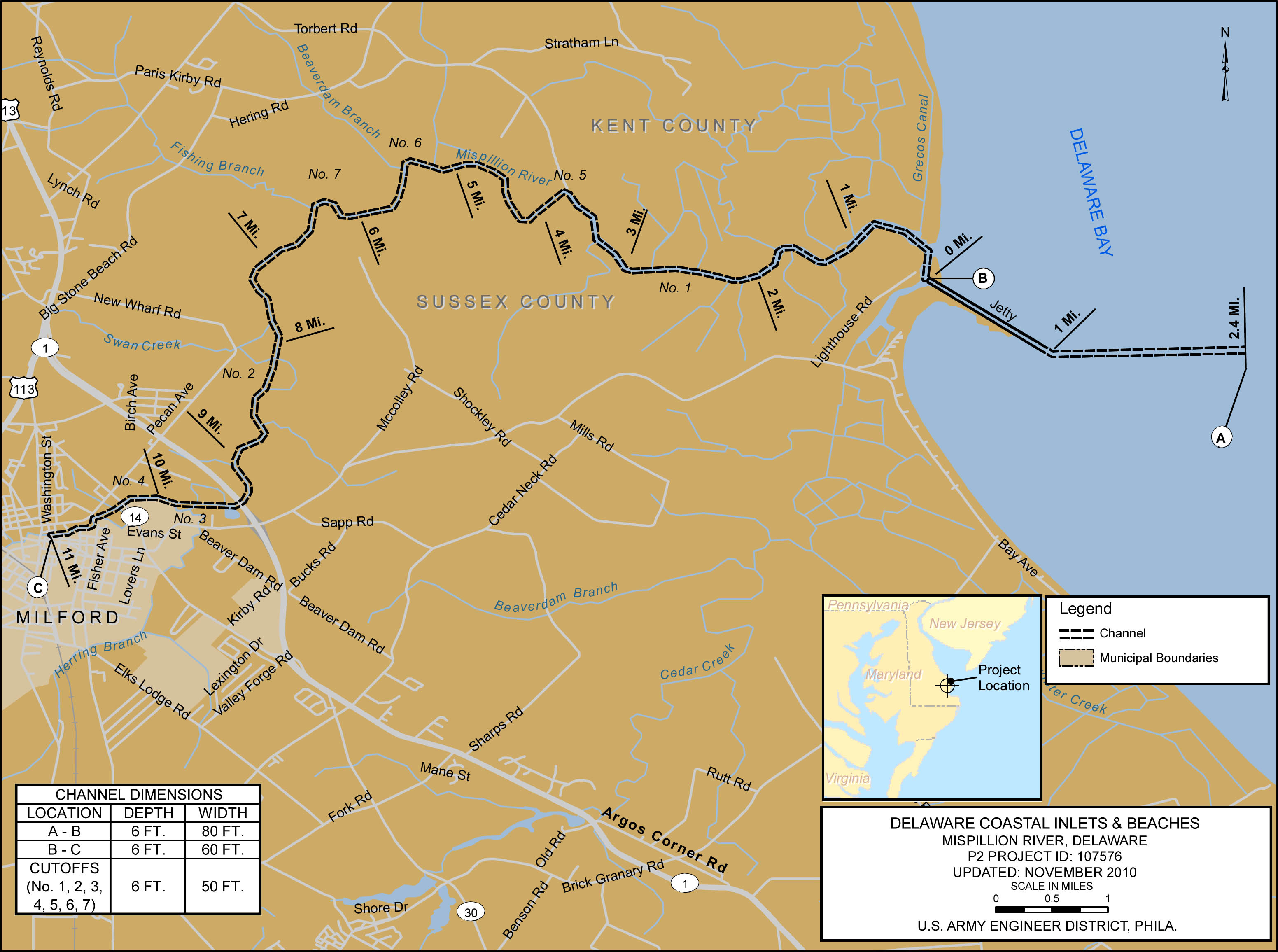Mispillion River > Philadelphia District & Marine Design Center > Fact ...