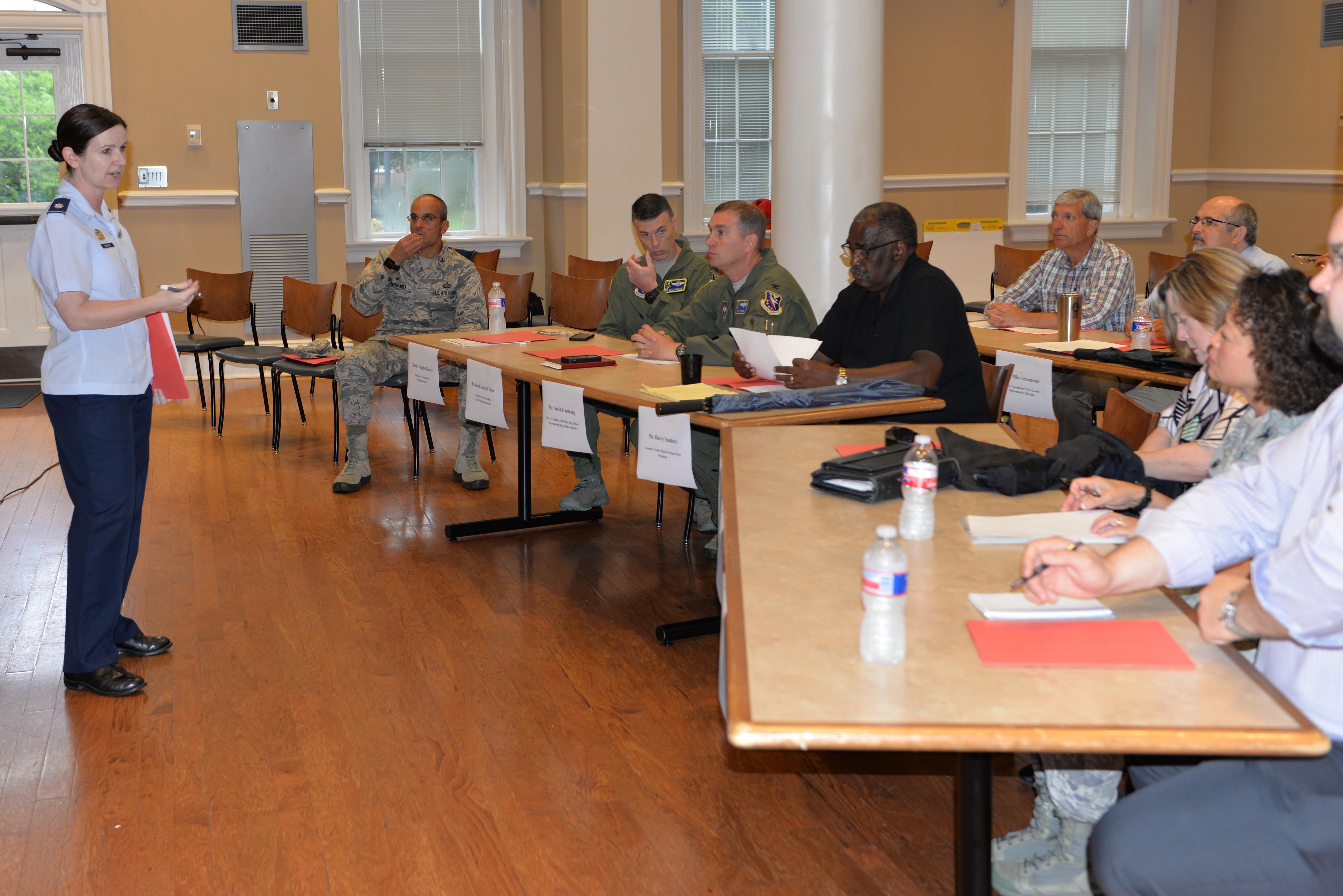 CAFB hosts third Air Force Community Partnership meeting