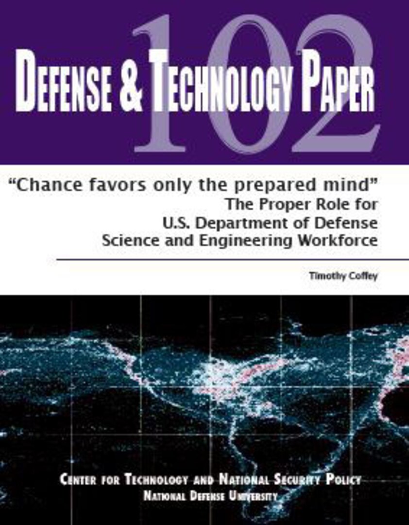 DTP-102: “Chance favors only the prepared mind:” The Proper Role for U ...