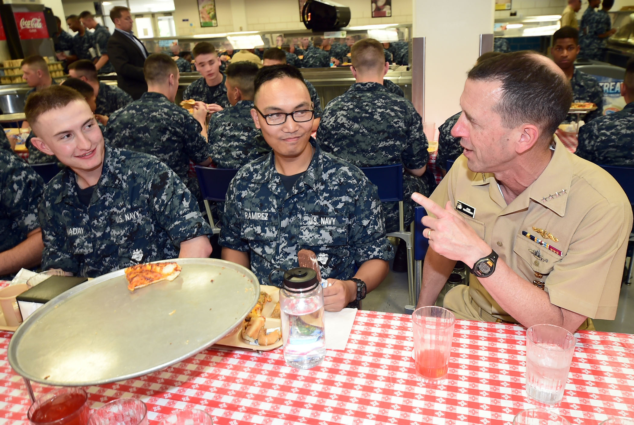 CNO, MCPON Visit Boot Camp, Review Graduation Ceremony > United States ...