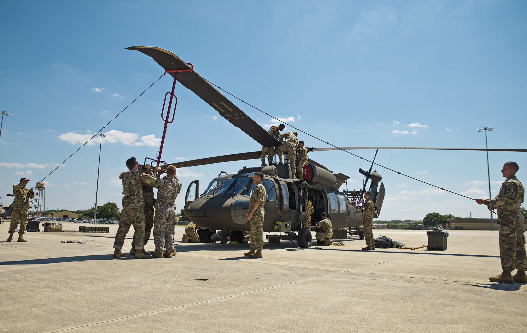 Operation Silver Galaxy participants train for future deployments ...