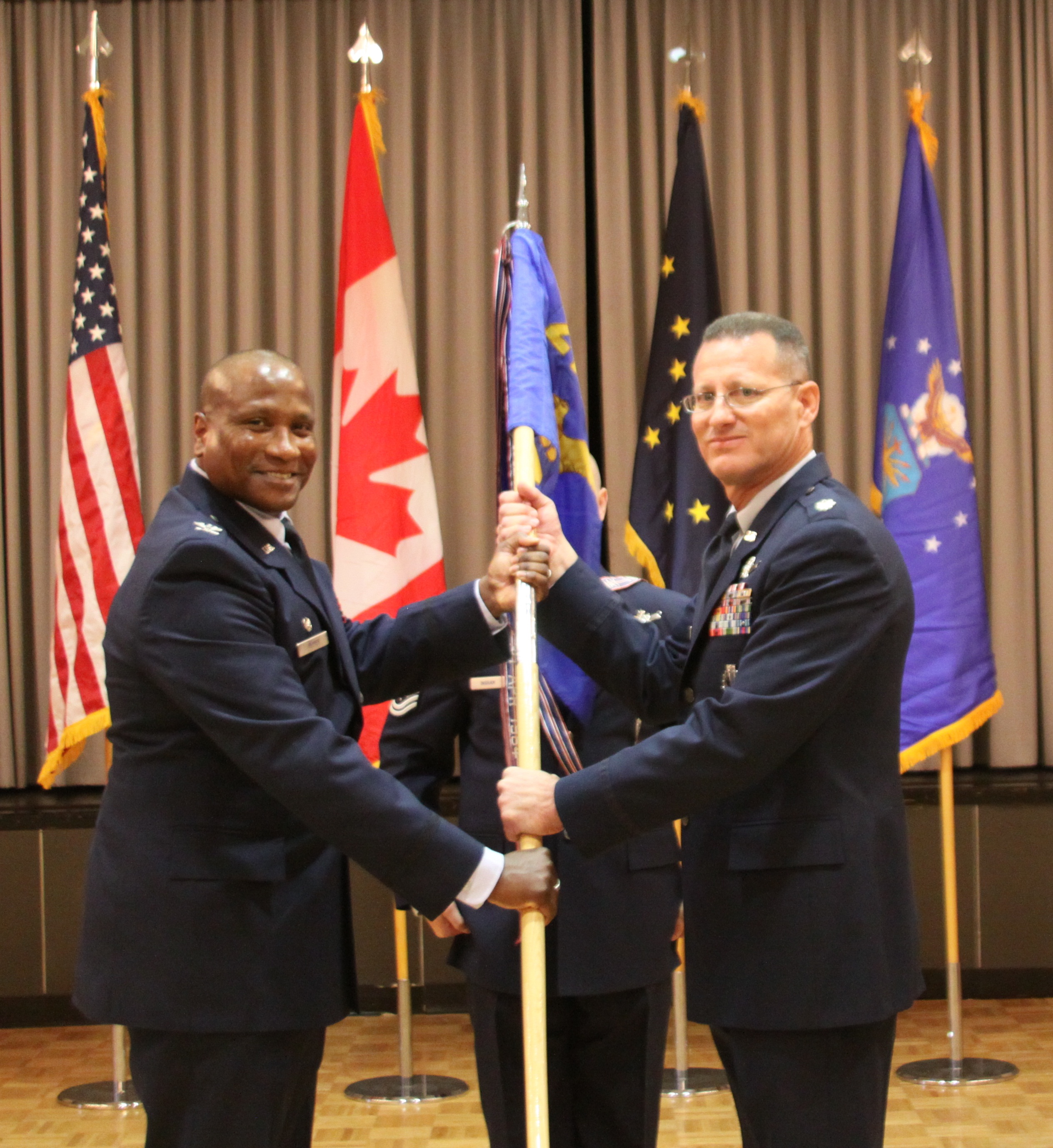 Lt Col Lane assumes command of 13 SWS