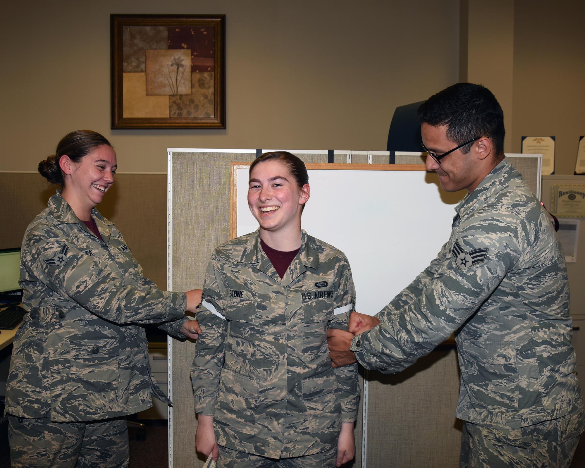 Below the Zone Airmen Recognized