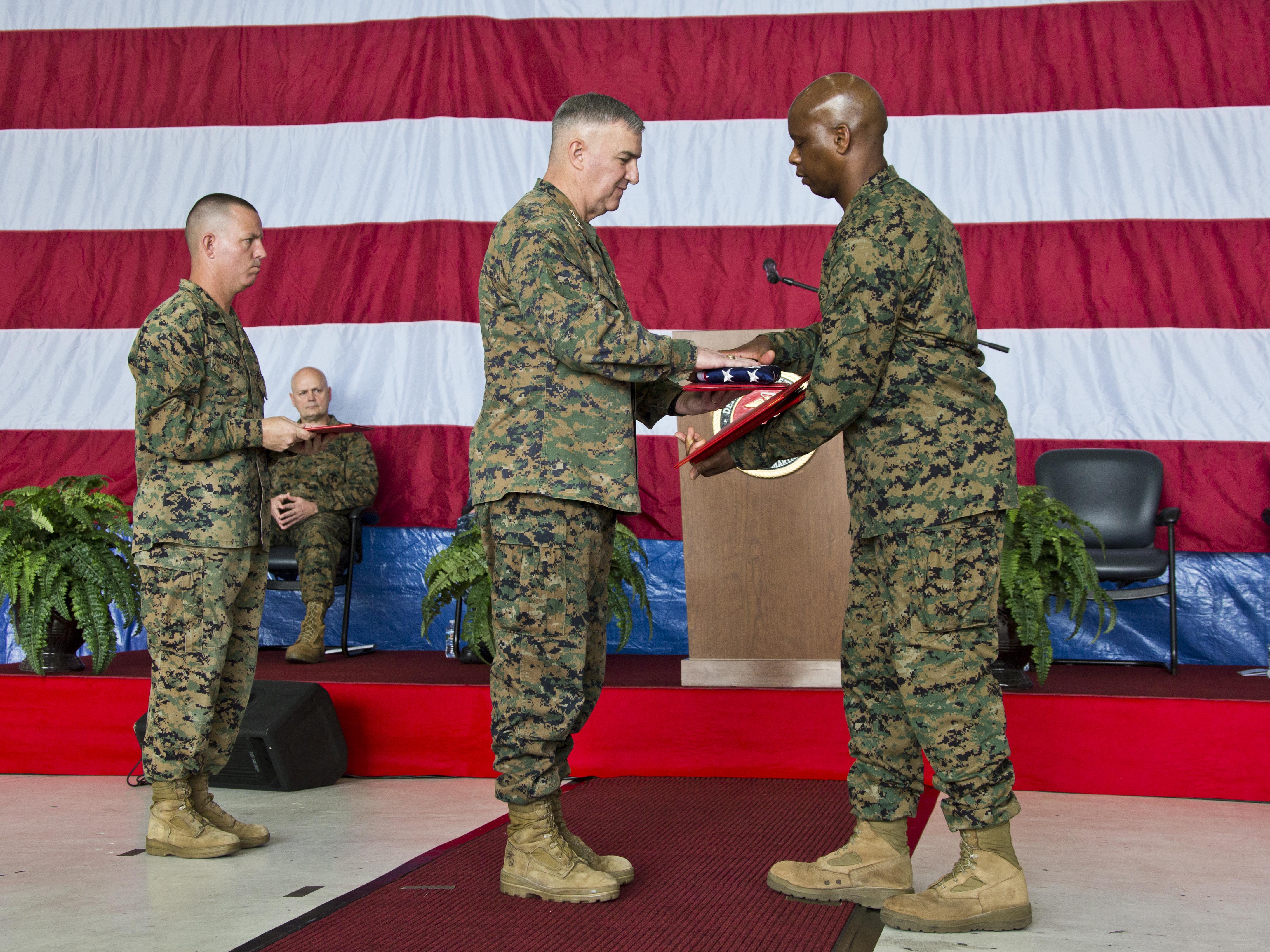 Colonel Vincent E. Clark Retirement Ceremony and FRC Change of Command