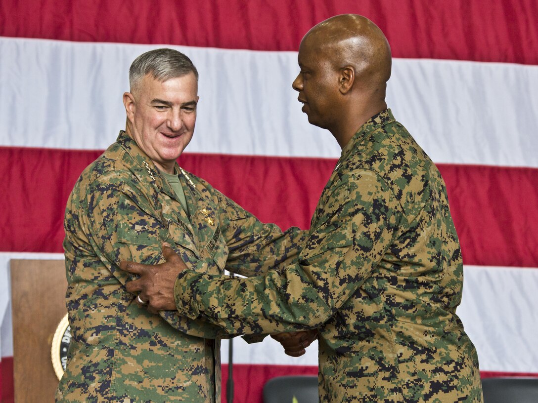 Colonel Vincent E. Clark Retirement Ceremony and FRC Change of Command