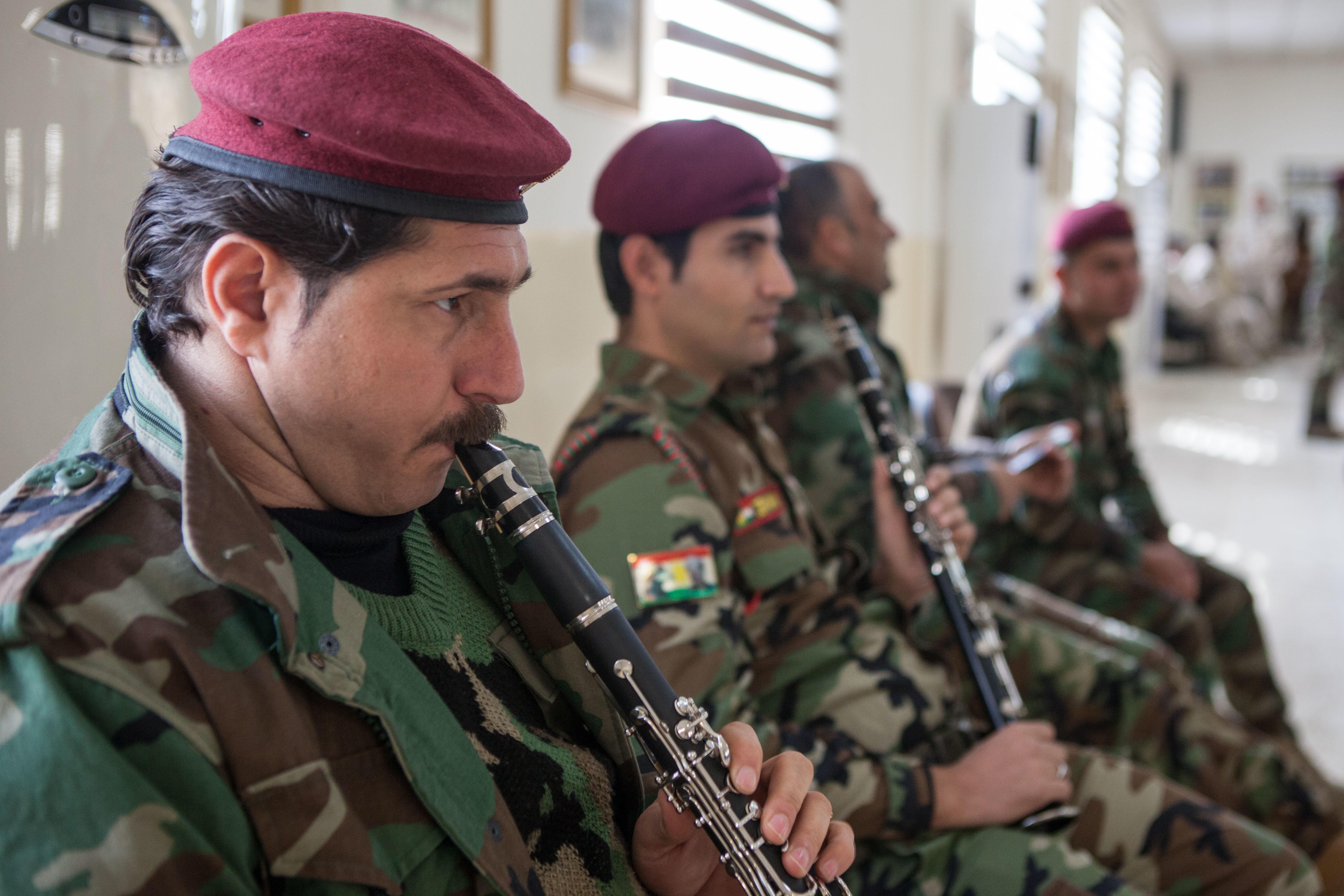 Zeravani soldiers graduate training