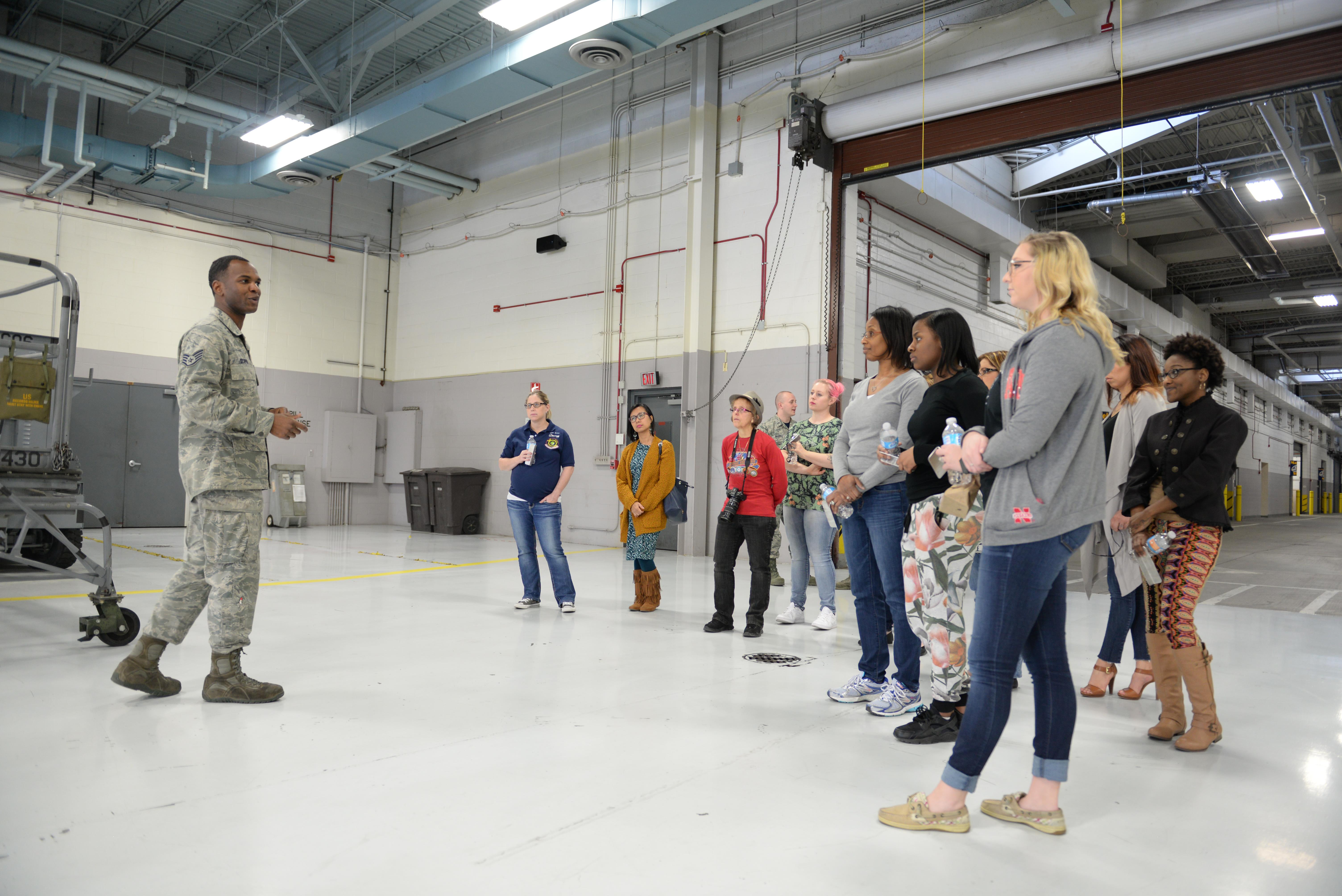 55th Maintenance Squadron hosts spouse’s tour > Offutt Air Force Base ...