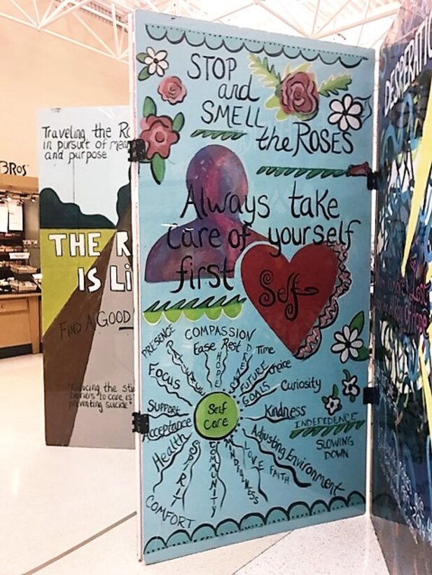 Suicide Awareness Traveling Arts Exhibit Displayed at the 88th Medical ...