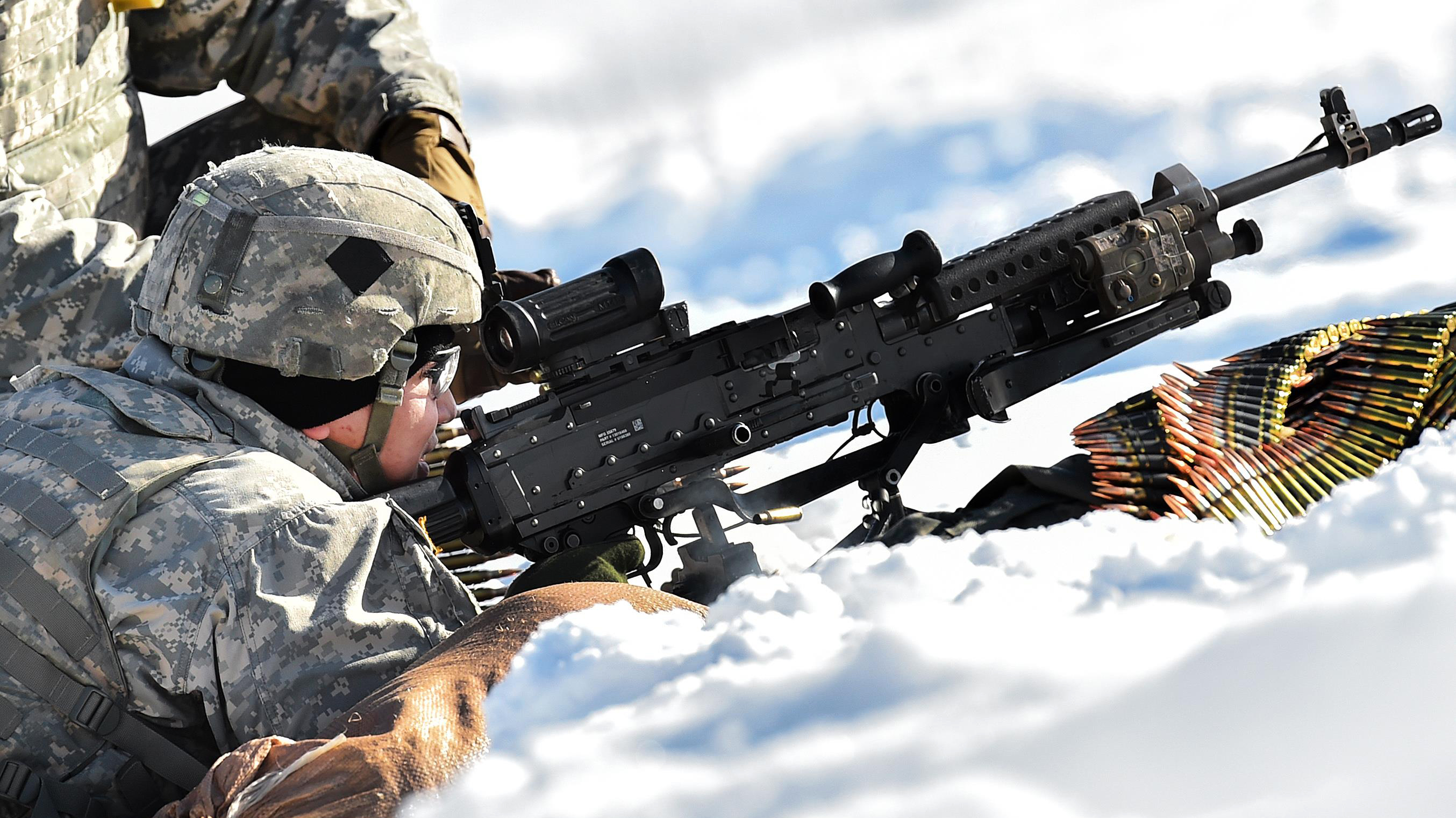 M240B Machine Gunner