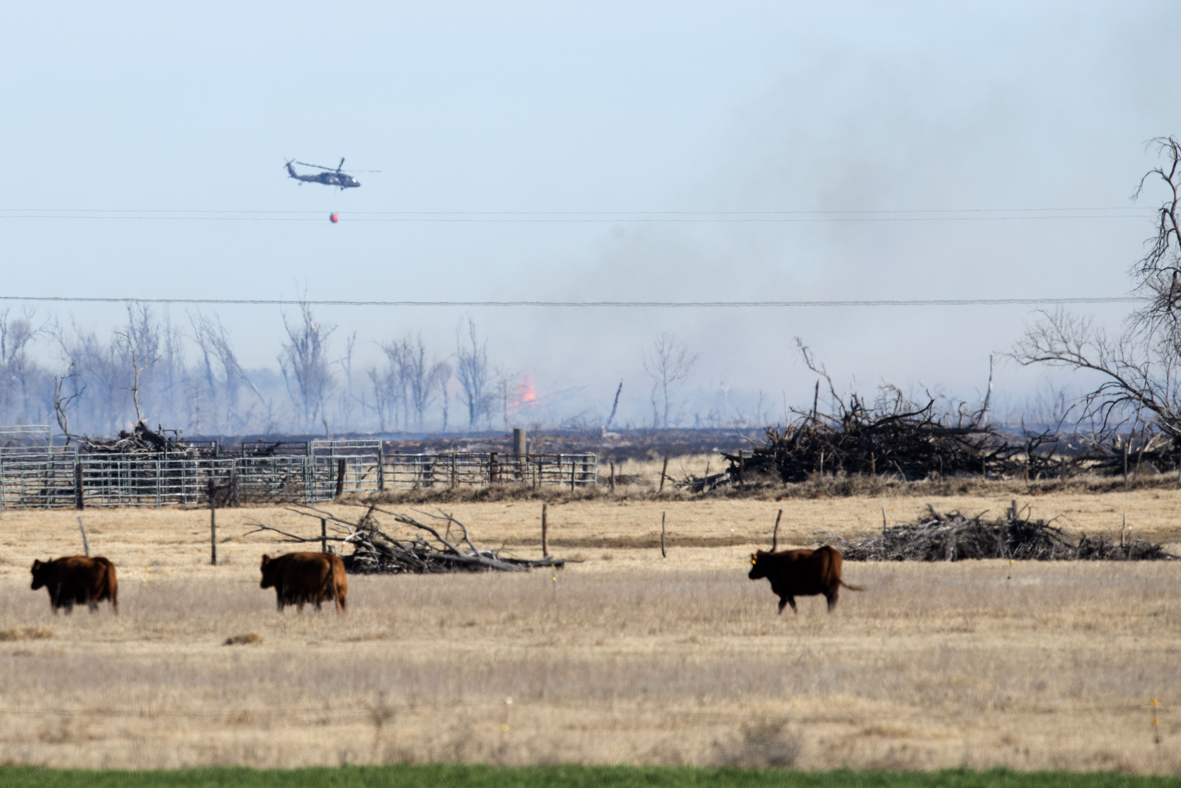 Firefighters respond to local wild fire > Altus Air Force Base > News