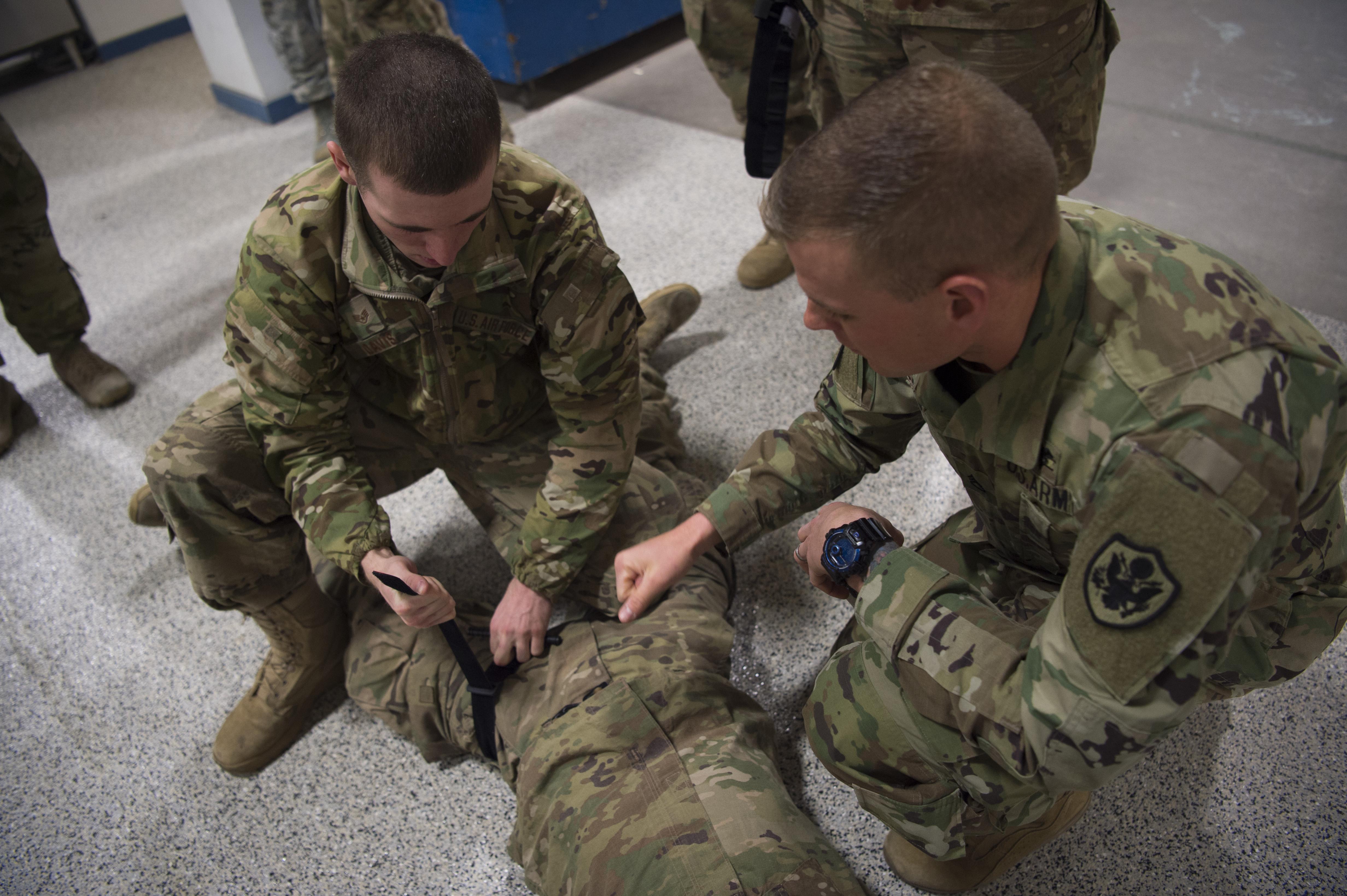 Trauma Casualty Care Course provides lifesaving knowledge > F.E. Warren ...