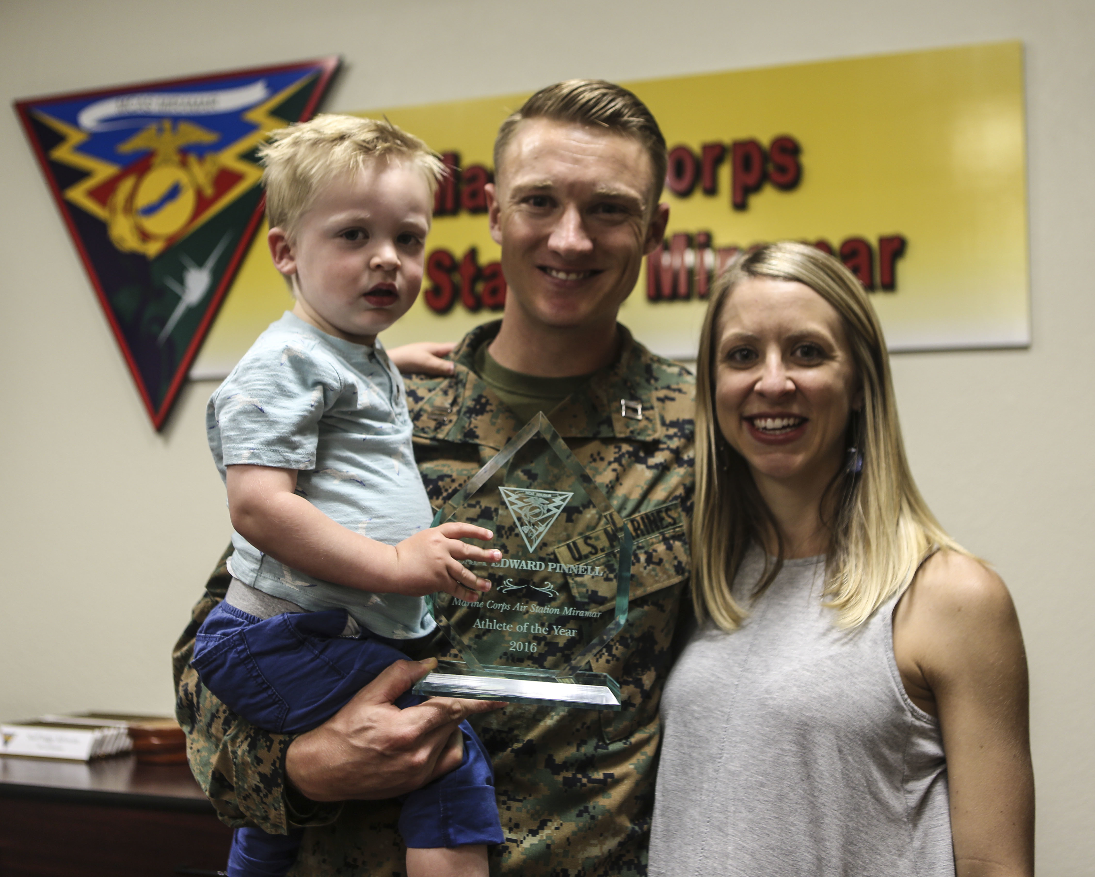 Another one: Pinnell awarded his second Athlete of the Year > Marine ...