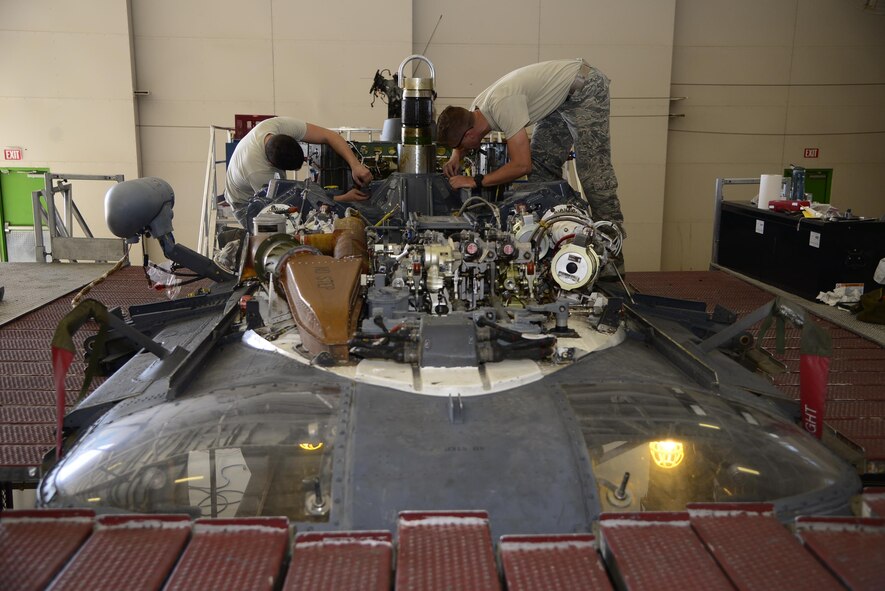 55th RQS: The maintainers that keep HH-60Gs flying