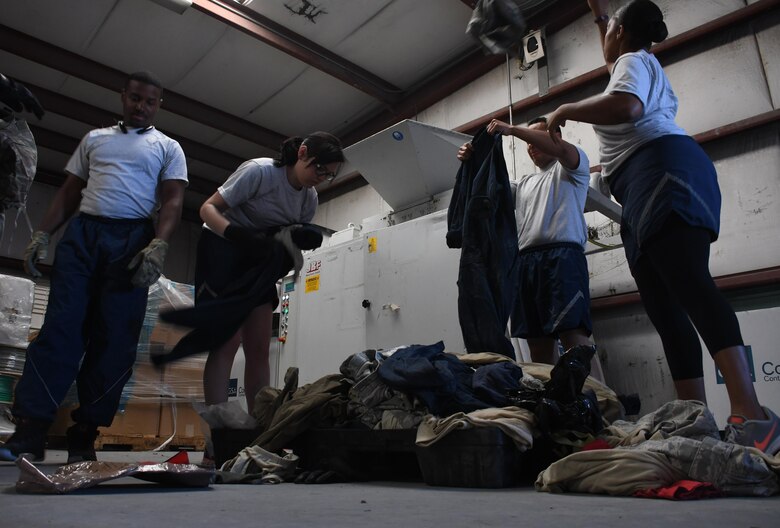 Uniform disposal: Keeping one step ahead > U.S. Air Forces Central ...