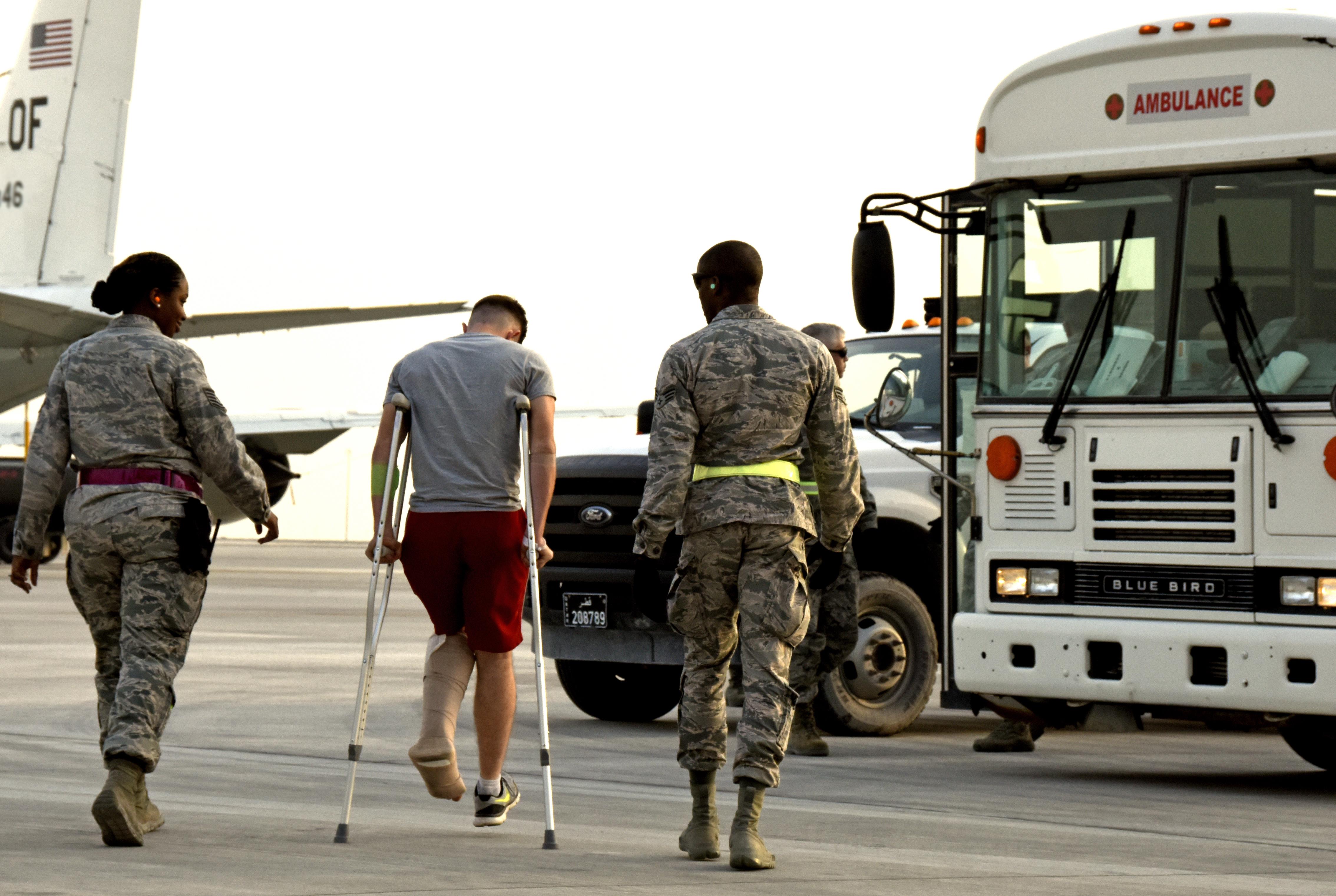 Aerospace medical technicians 'middlemen' to recovery > U.S. Air Forces ...