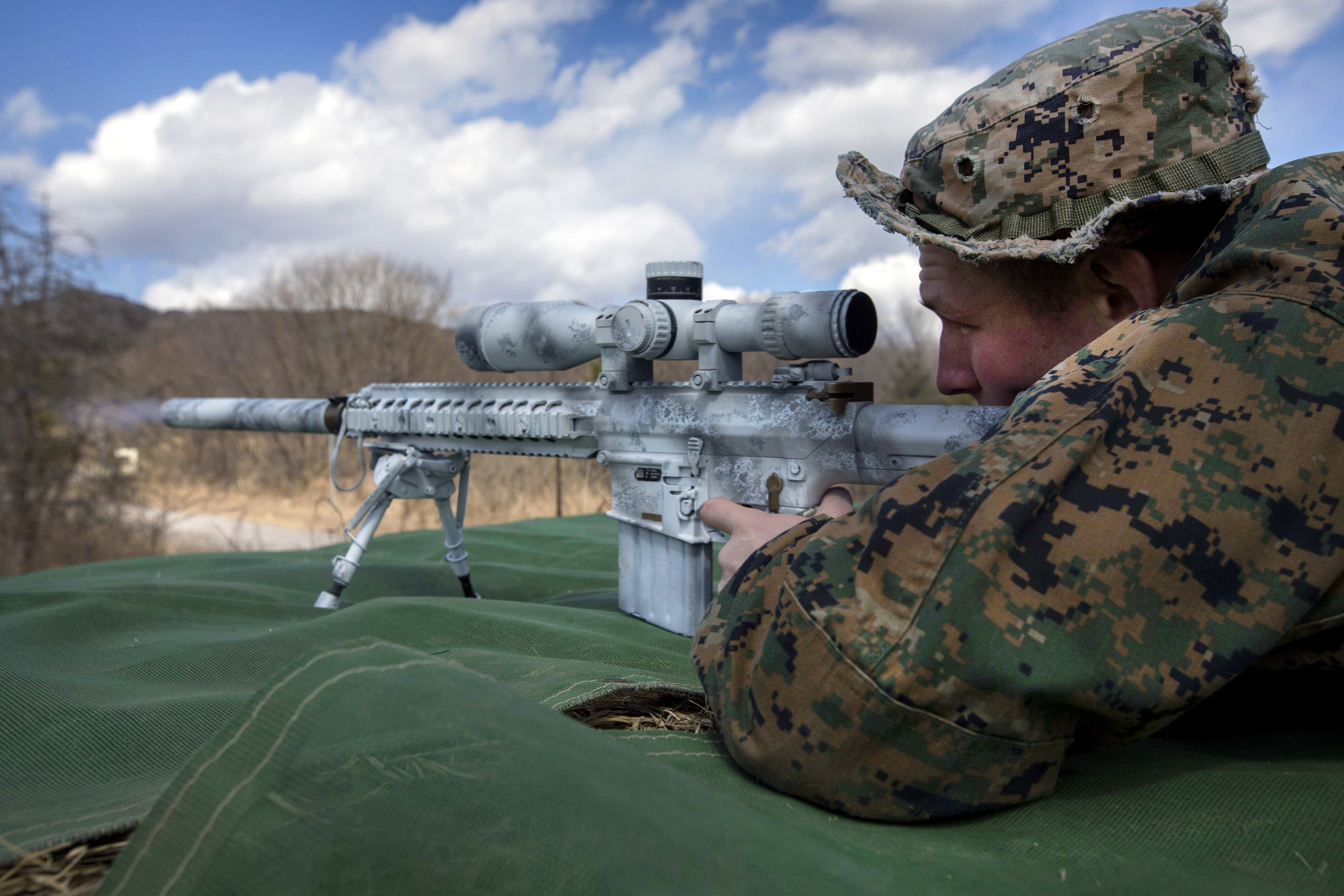 Sniper in Training | U.S. Department of War