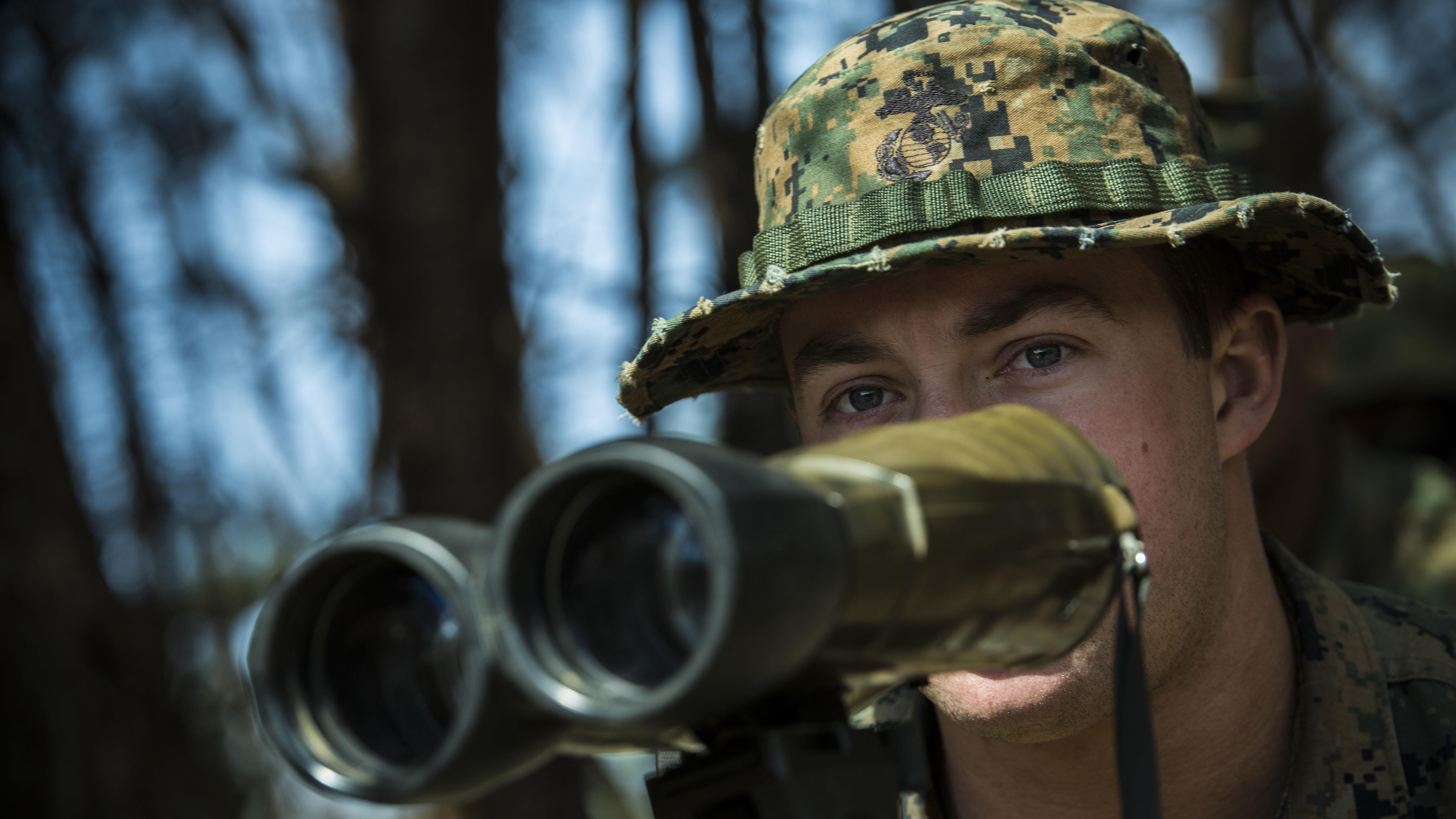 U.S. Marine and Japan Ground Self-Defense Scout Snipers