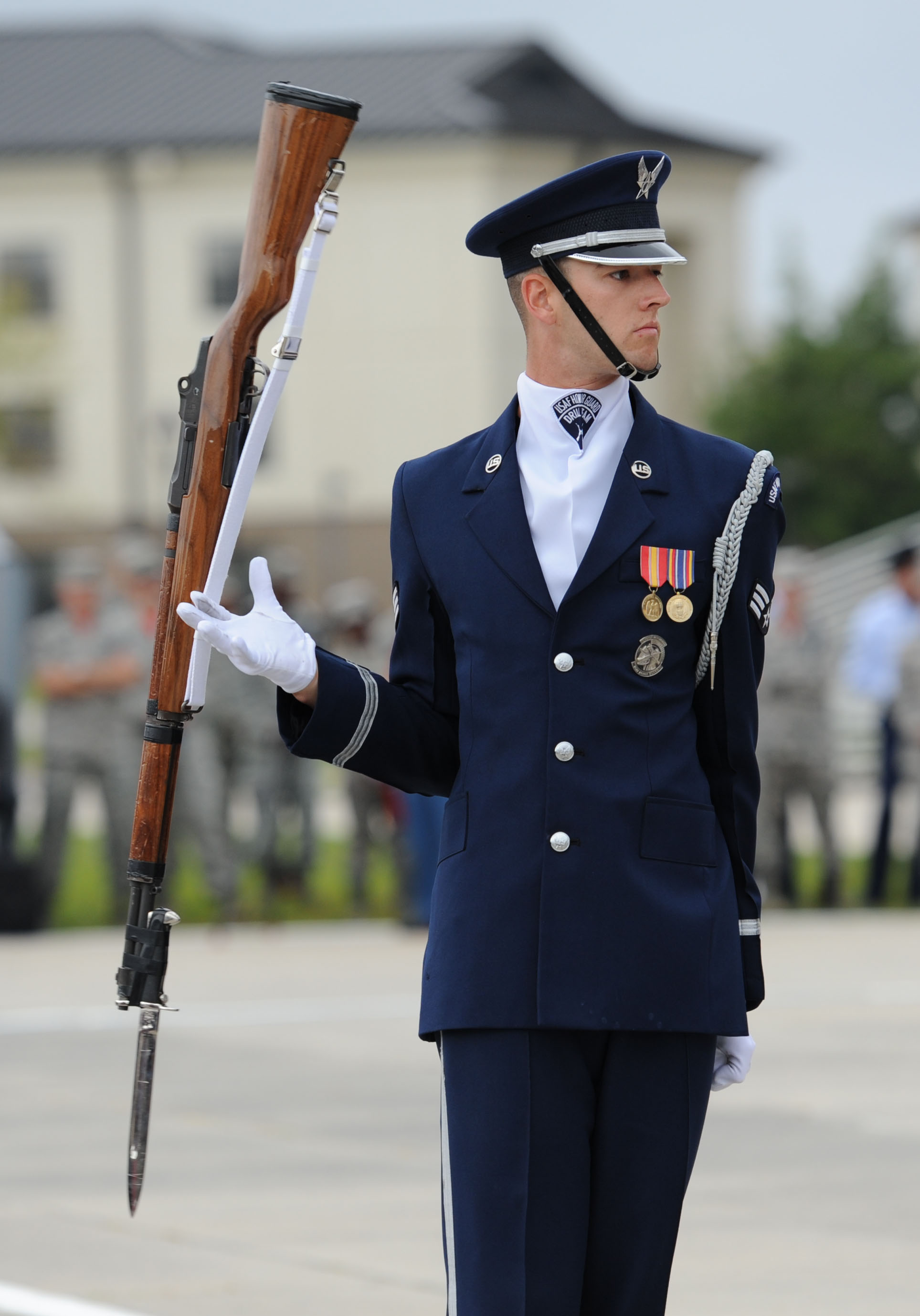 USAF Honor Guard unveils new routine > Air Force Honor Guard > Article ...