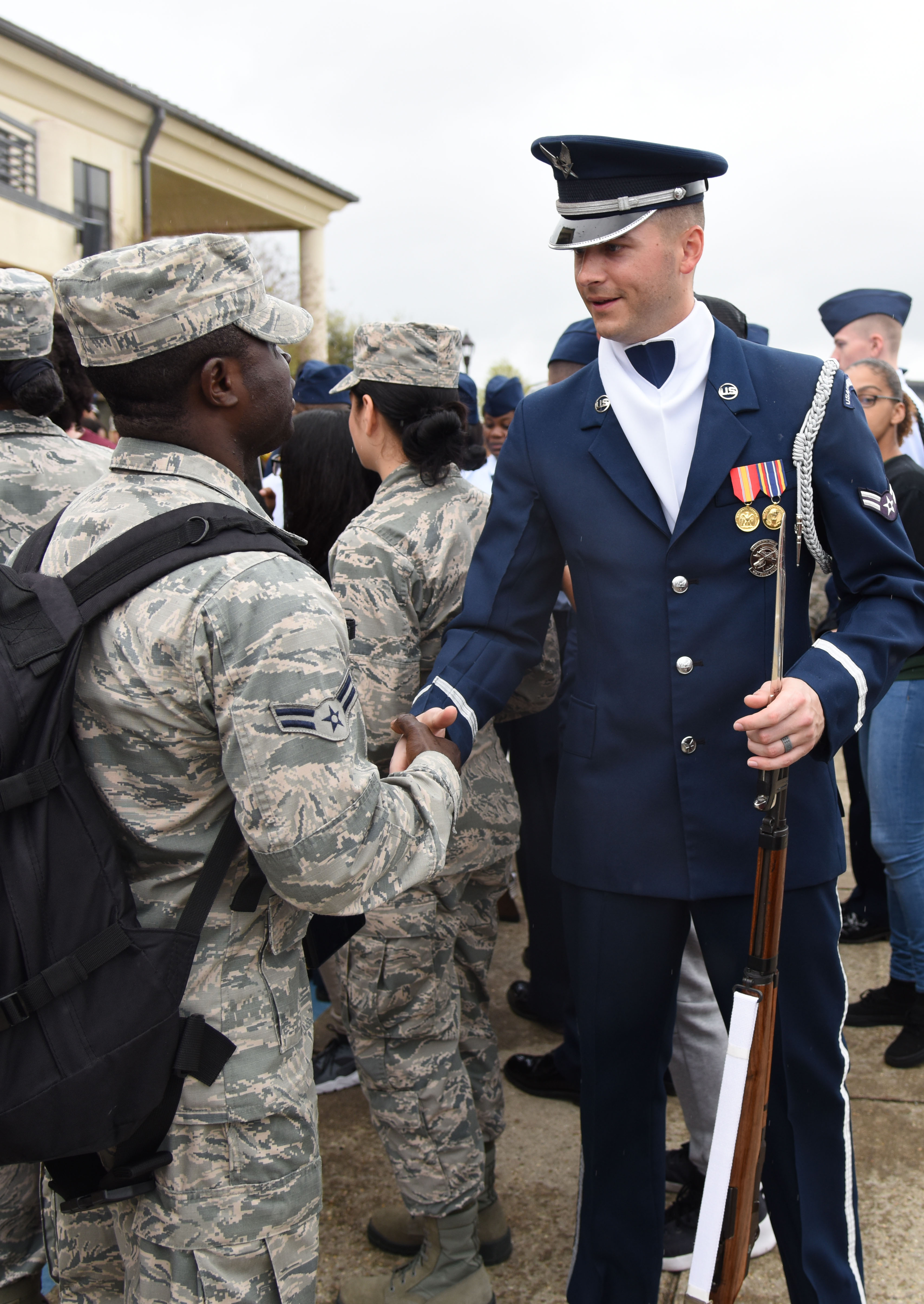 USAF Honor Guard unveils new routine > Air Force Honor Guard > Article ...