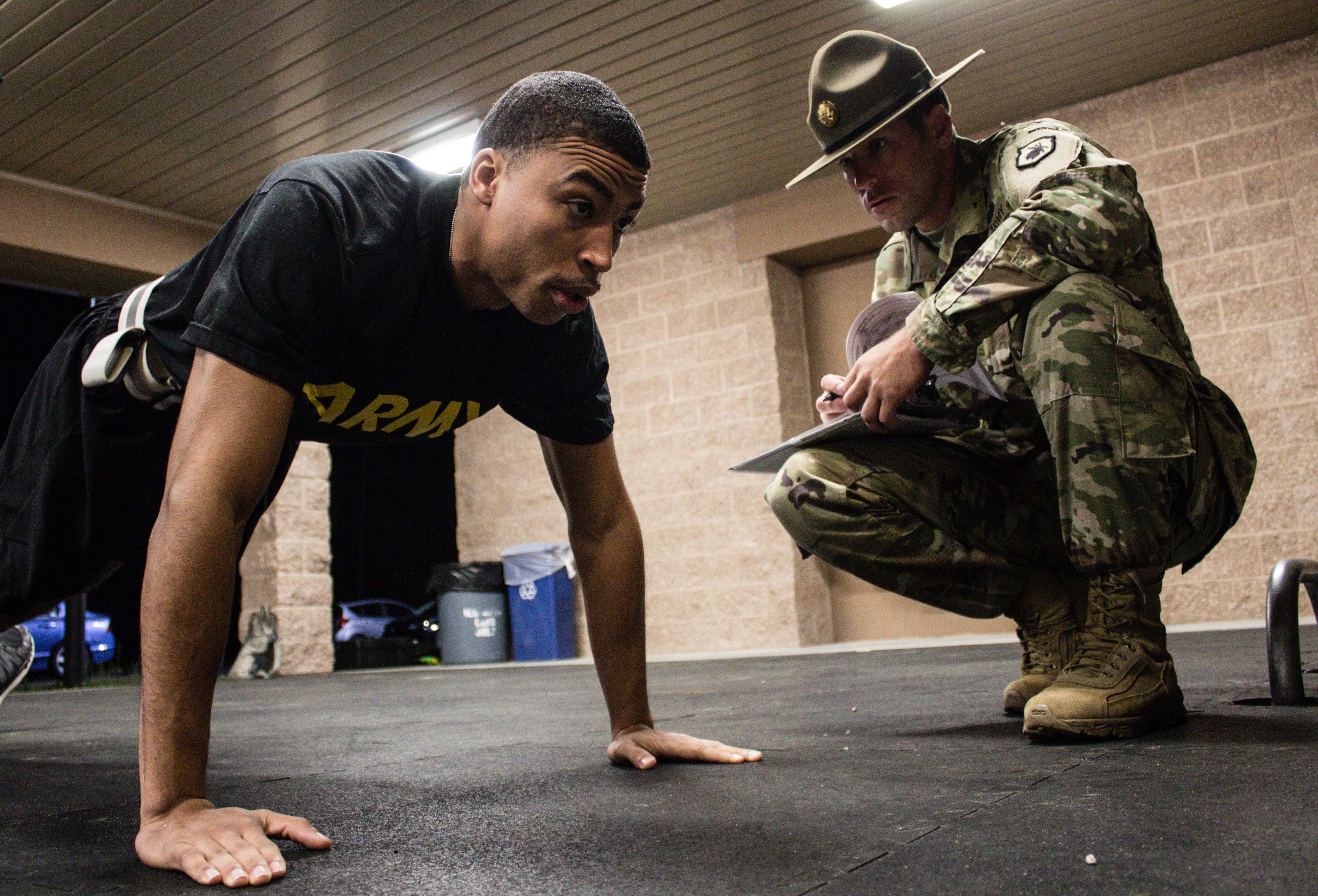 Drill Sergeant Push Ups