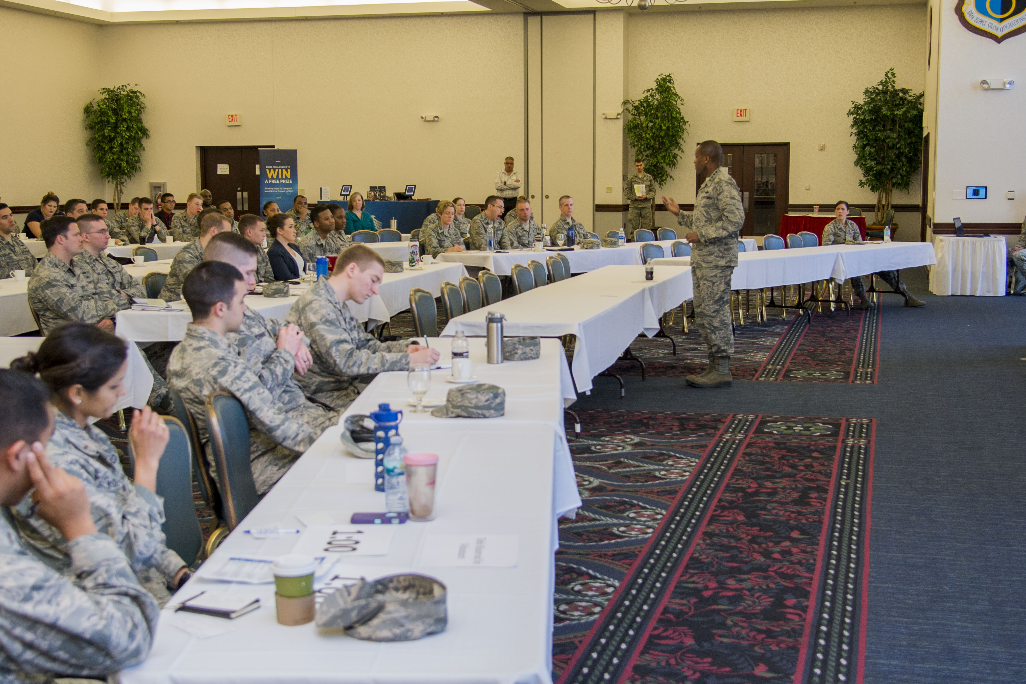 Company Grade Officers sponsor leadership, mentoring conference > Scott ...