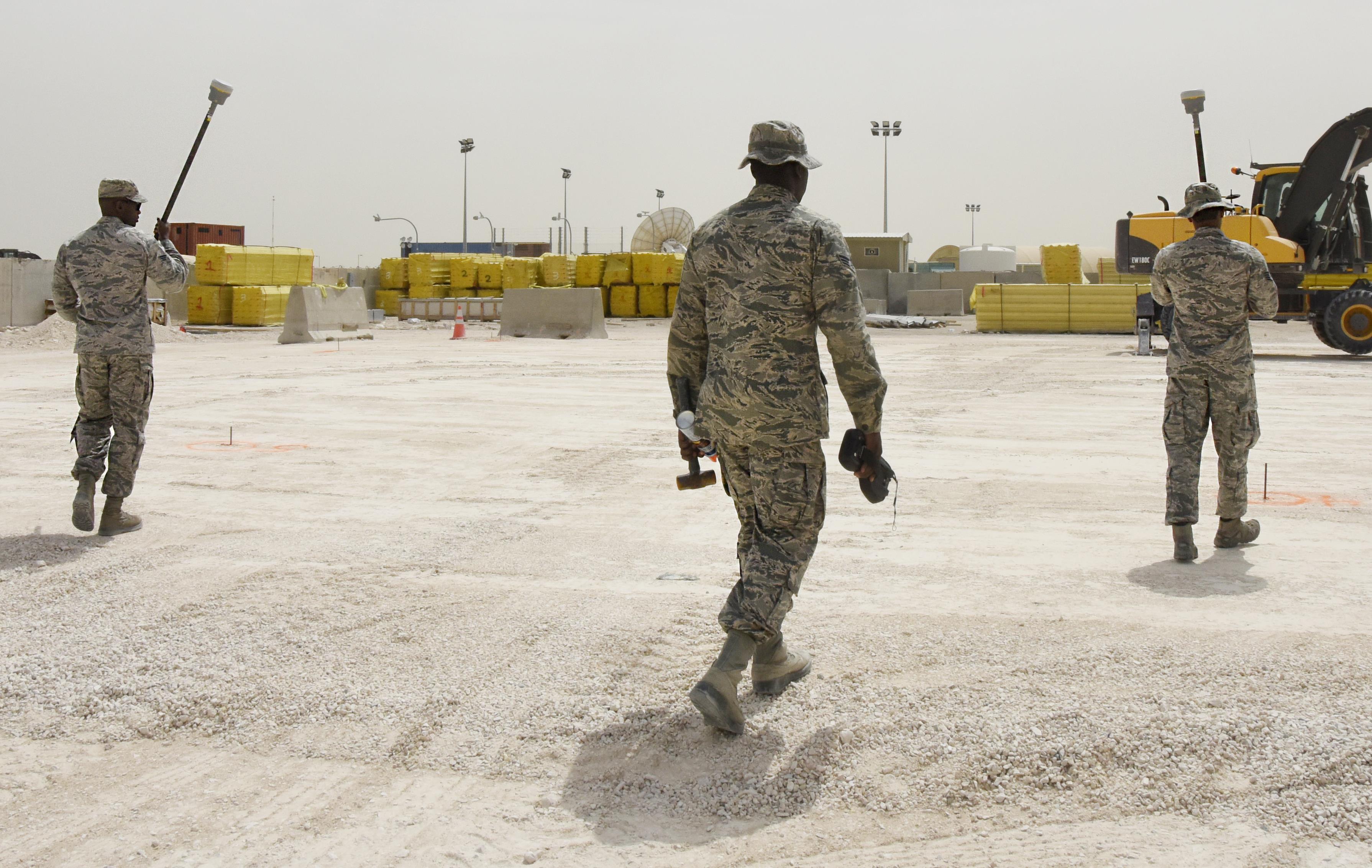 GEOBASE Airmen put Al Udeid on the map > U.S. Air Forces Central ...
