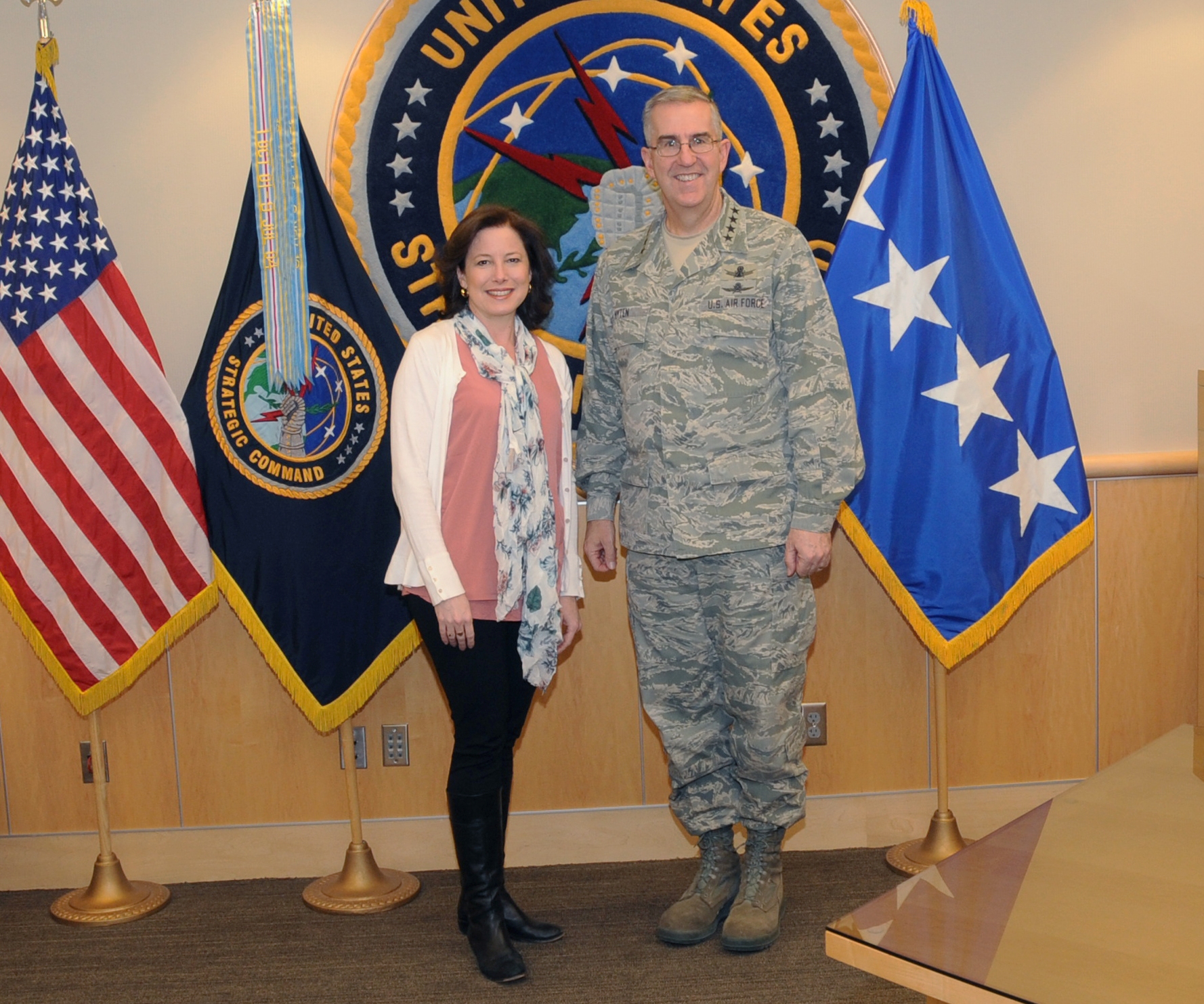 Gen. Hyten welcomes Project on Nuclear Issues director to USSTRATCOM ...