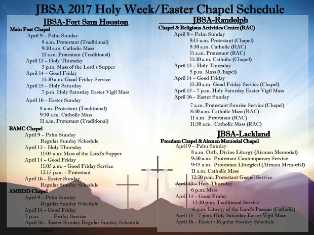 JBSA Chapel Services