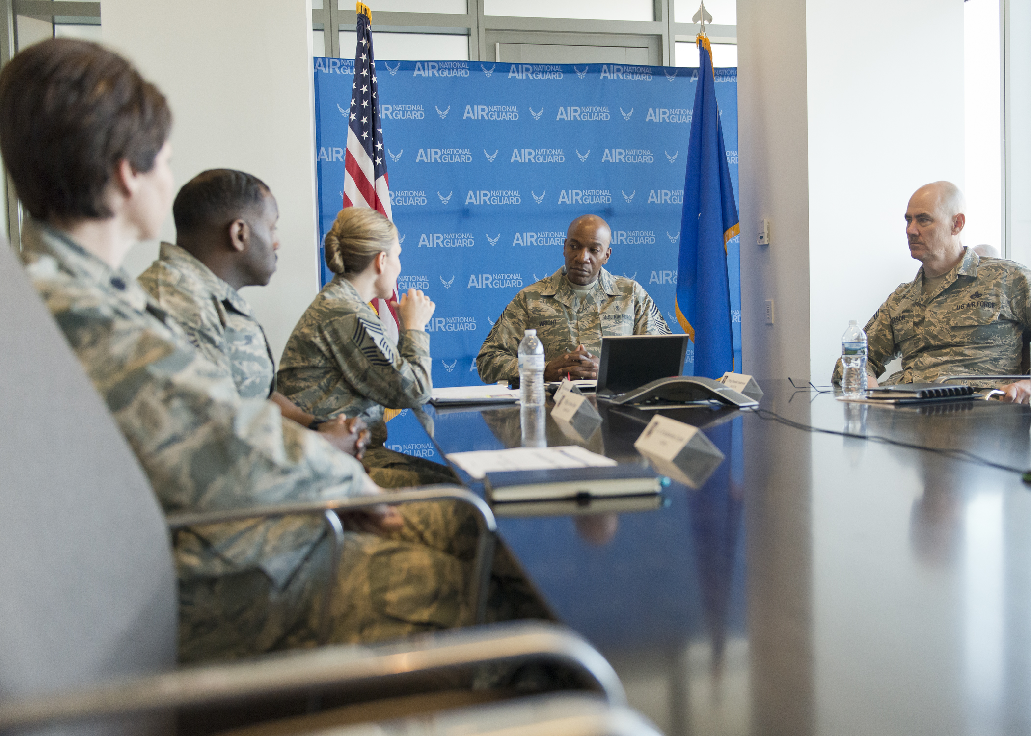 Chief Master Sergeant of the Air Force visits ANG Readiness Center