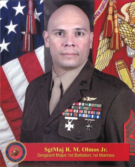 SgtMaj. R. M. Olmos Jr. > 1st Marine Division > Leaders