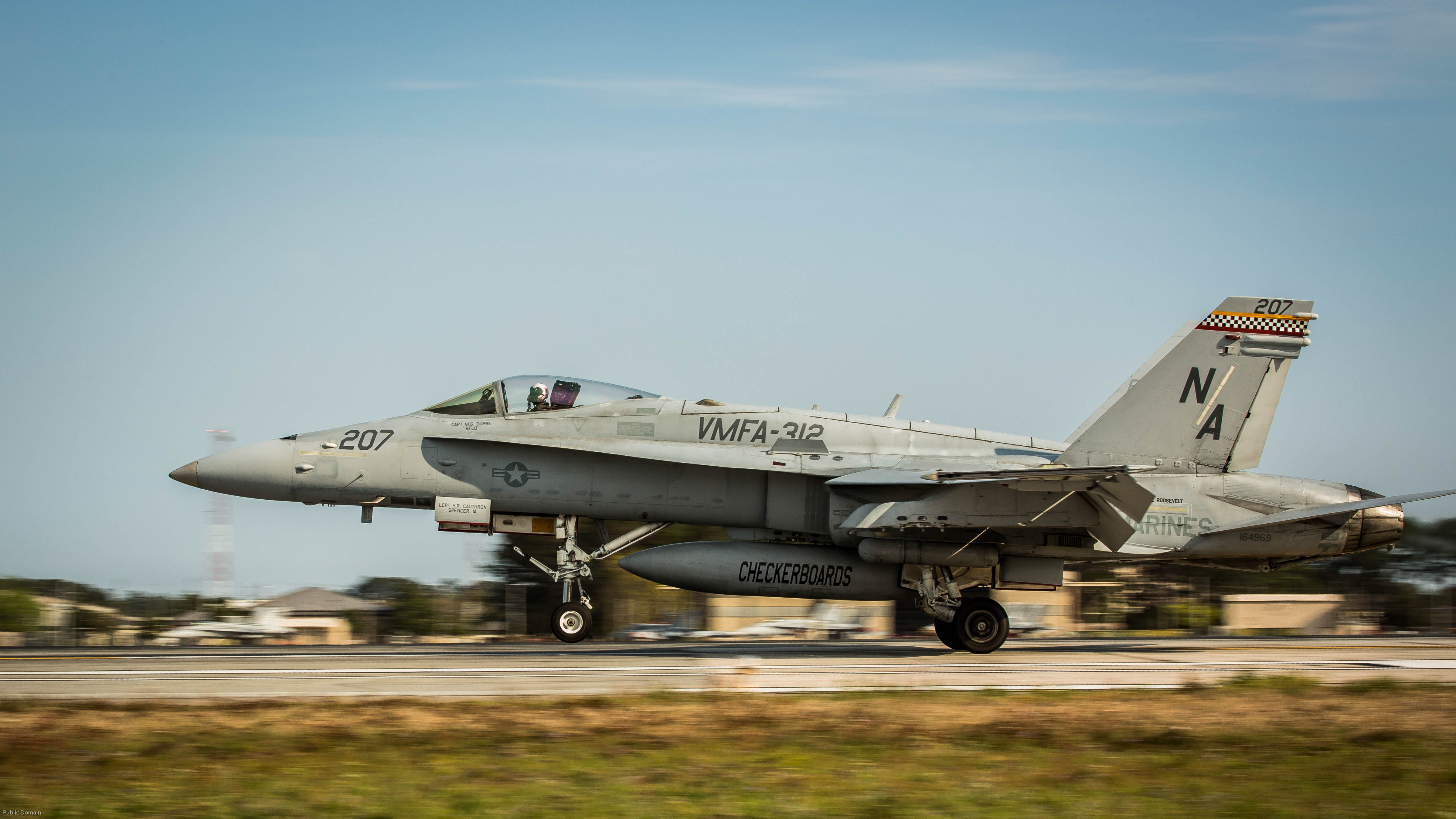 Fightertown pilots hone skills during field carrier landing practice ...
