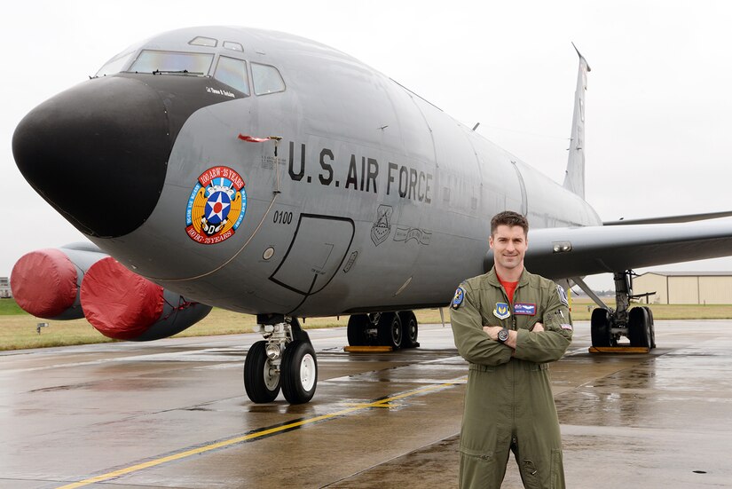 Following in his father’s flightpath: KC-135 navigator, pilot son continue 100th ARW heritage ...