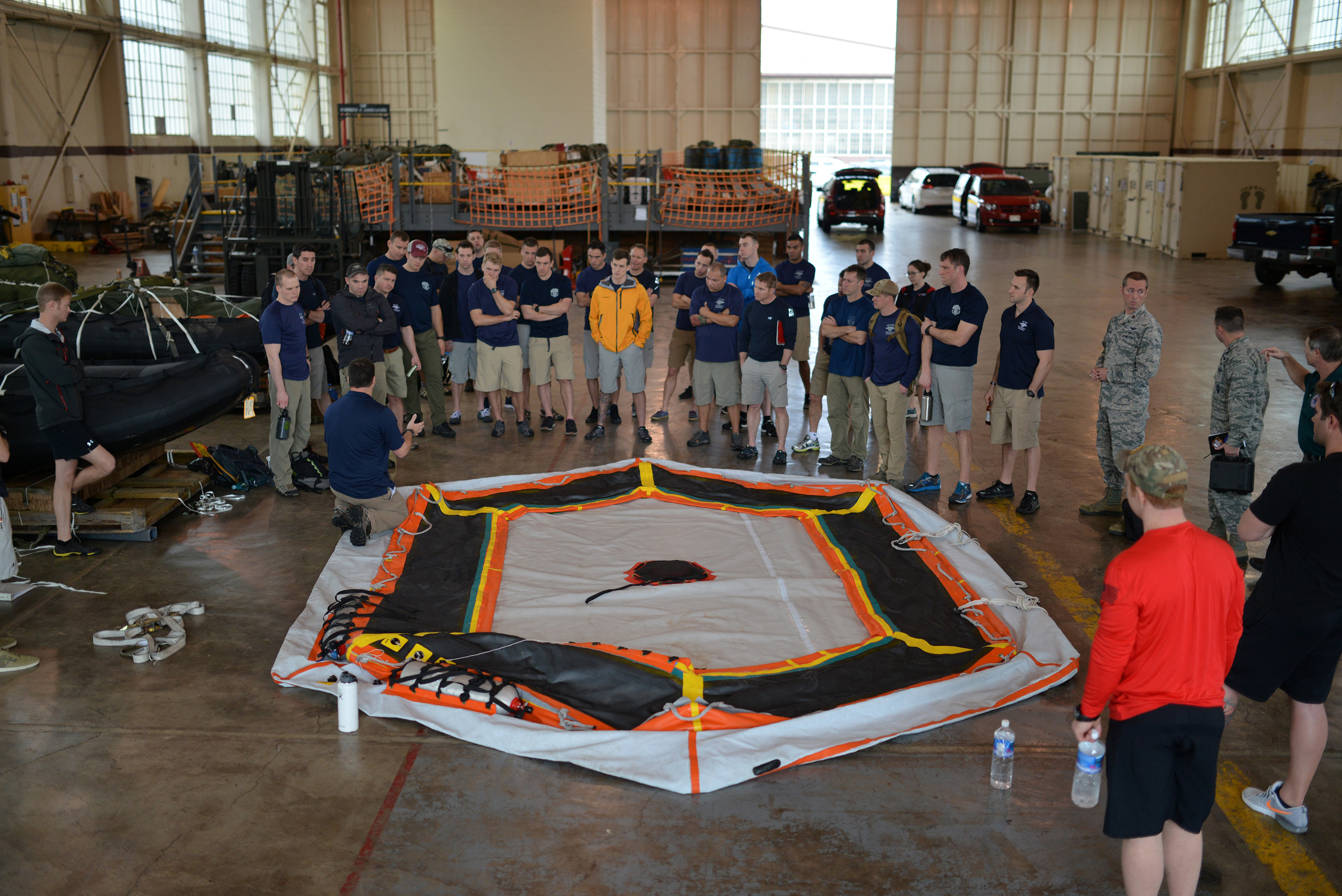 Air Force Guardian Angels test Orion spacecraft rescue support ...