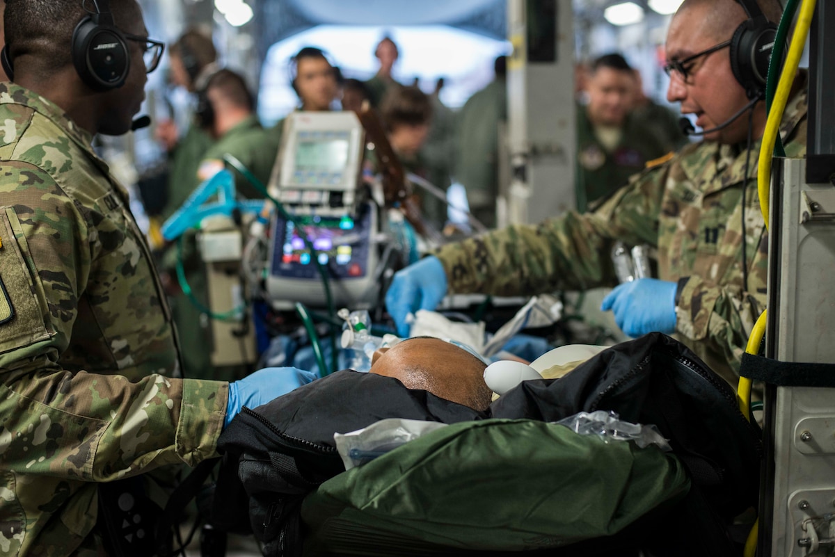Joint mission enables patients to receive critical care > Air Force ...
