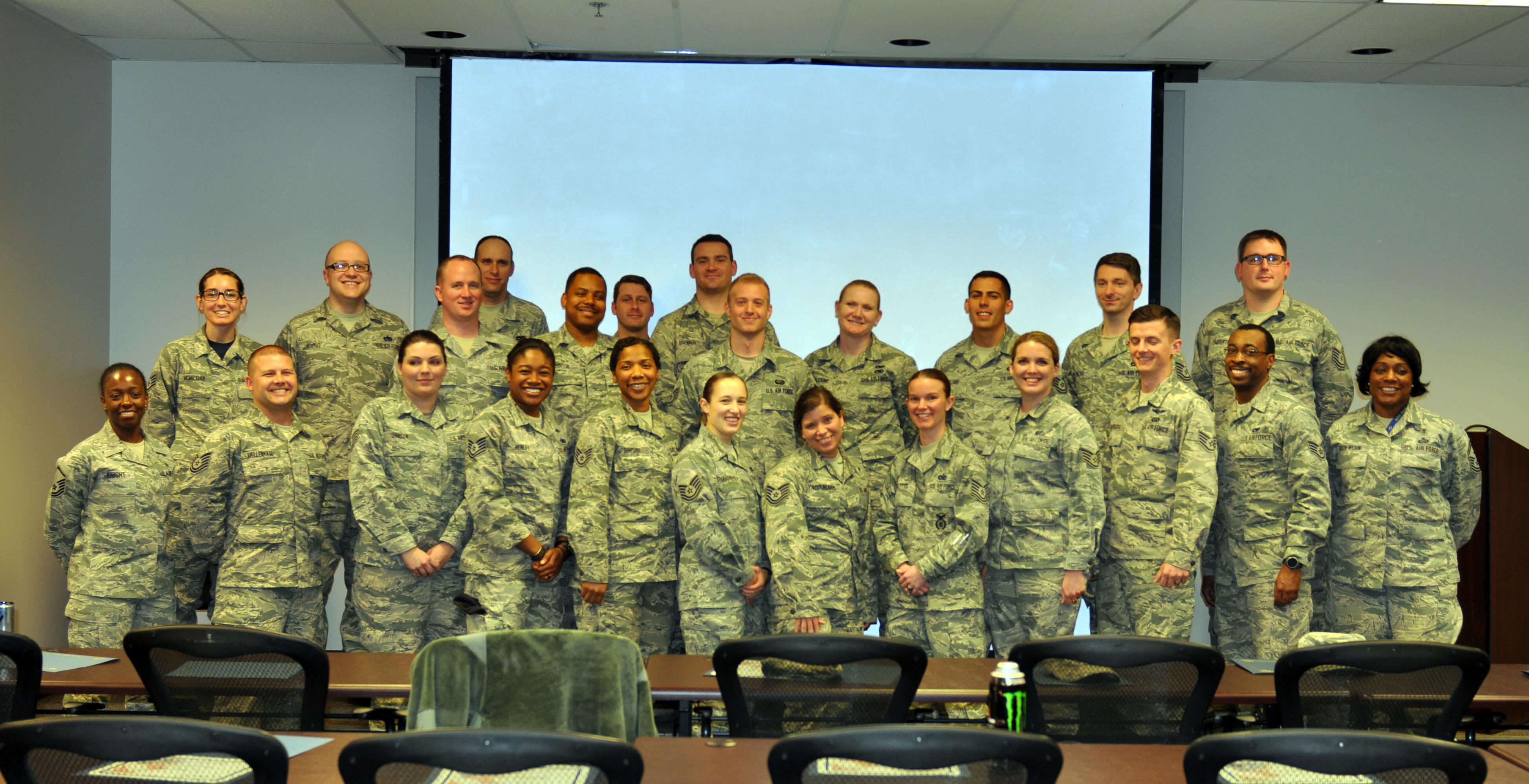 NCO Leadership Development Course March 2017 graduates