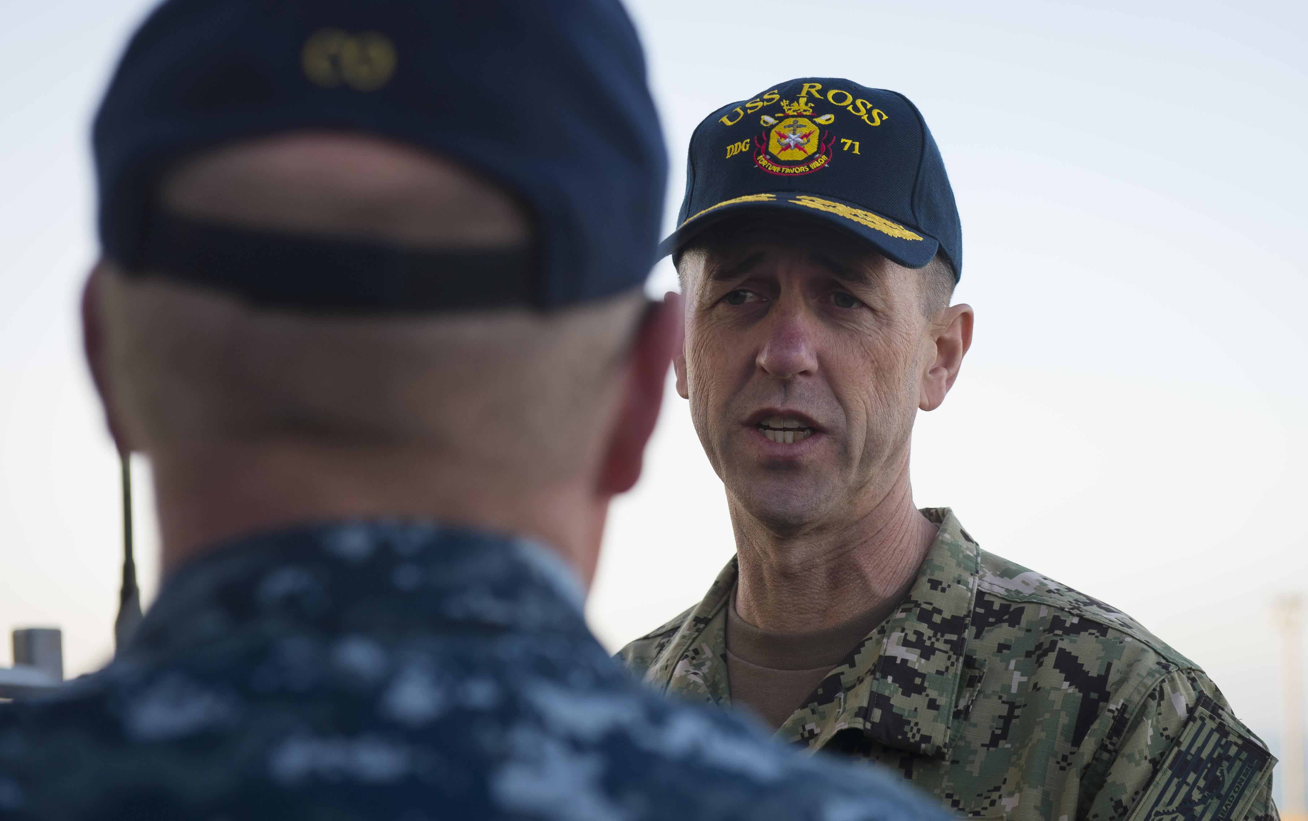 CNO Visits USS Ross > United States Navy > News Stories