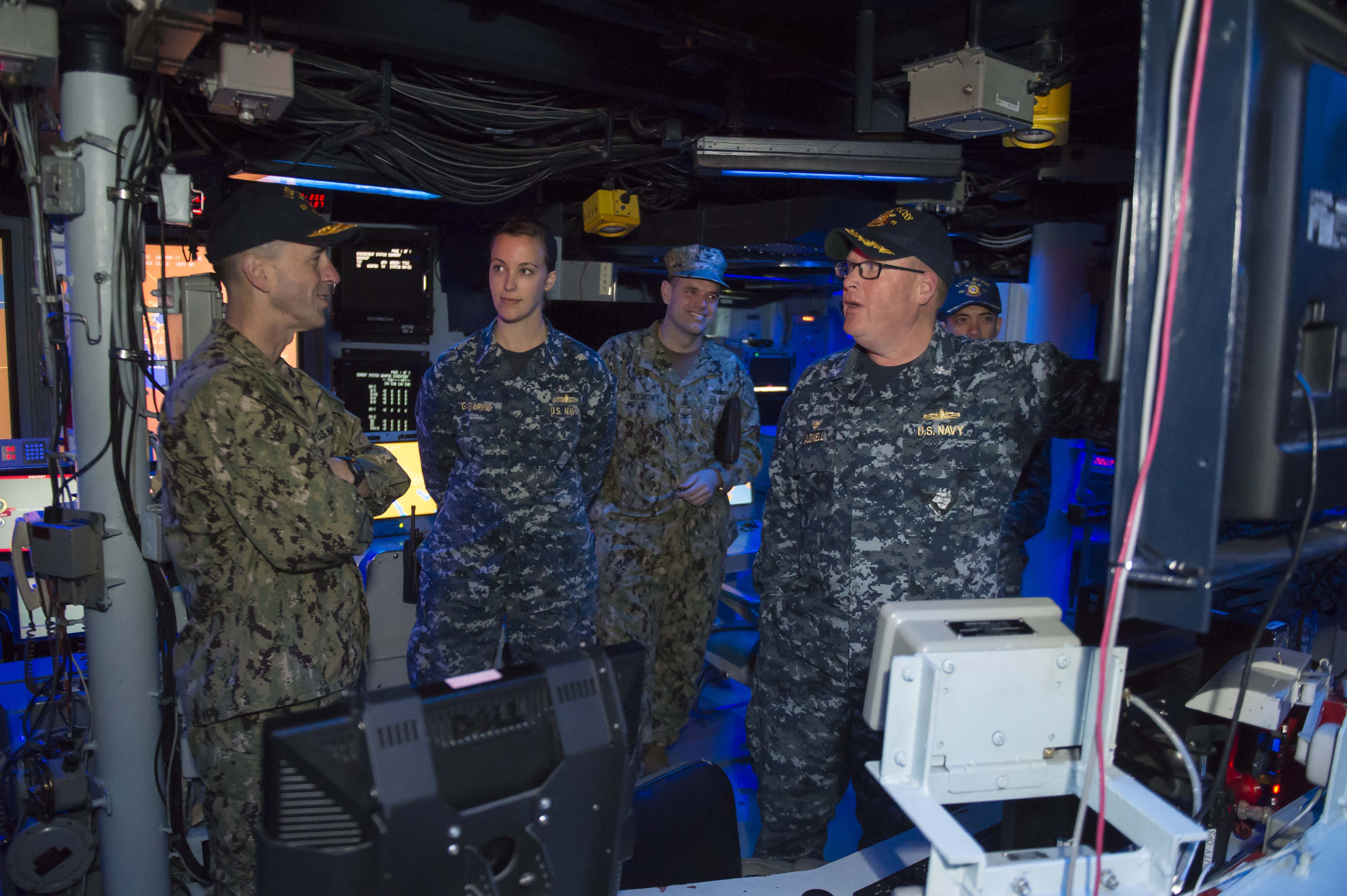 CNO Visits USS Ross > United States Navy > News Stories
