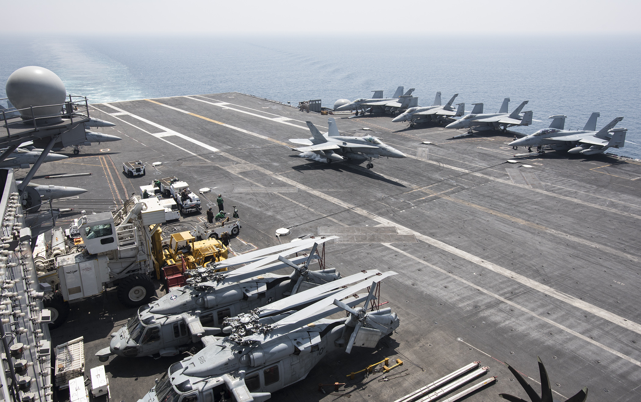 GHWB is the flagship of Carrier Strike Group (CSG) 2, which is ...